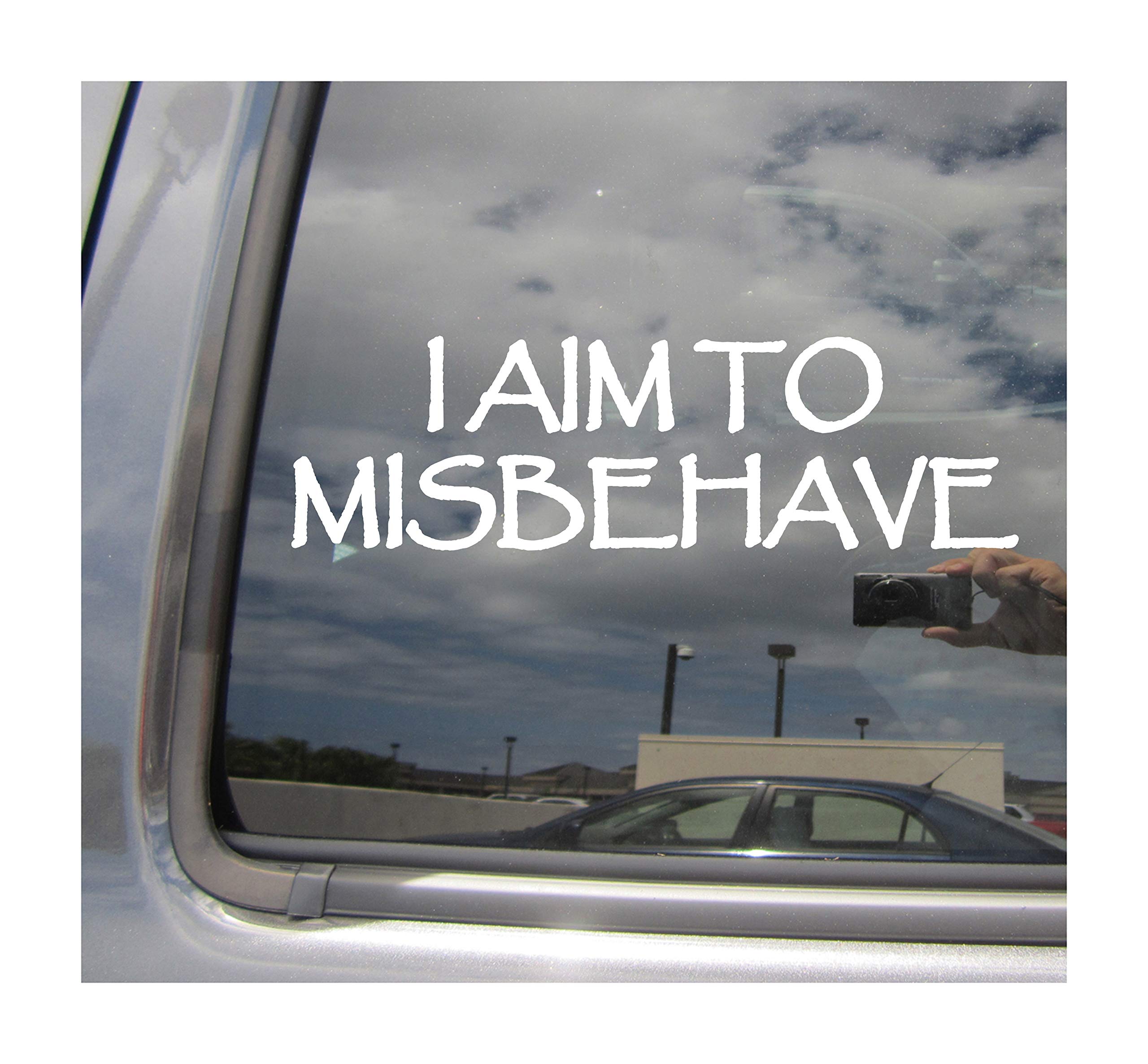 Amazon.com: I aim to Misbehave - Firefly Serenity - Cars Trucks Moped ...