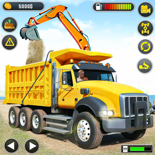 City Building Construction Excavator Simulator Game - Road Builder ...