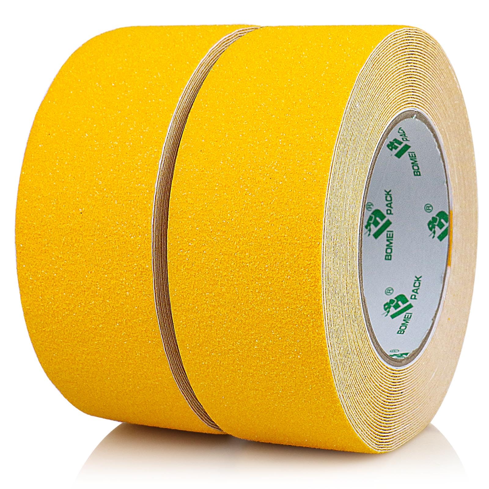 BOMEI PACK Heavy Duty Yellow Anti Slip Tape, Waterproof Non Slip Safety ...