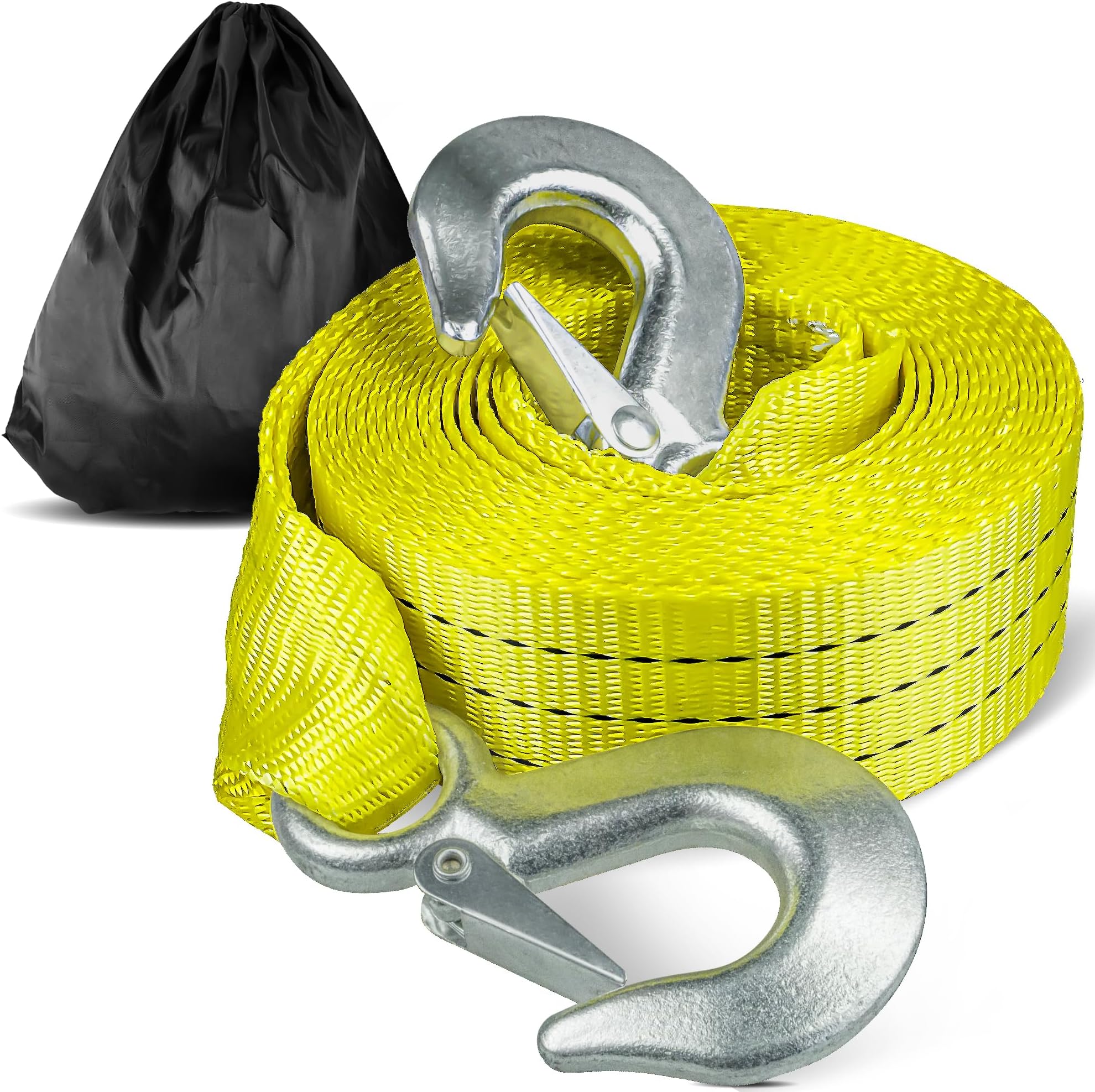 Amazon.com: SmartStraps 20’ Tow Strap with Loop Ends, Yellow– 17,000lb ...