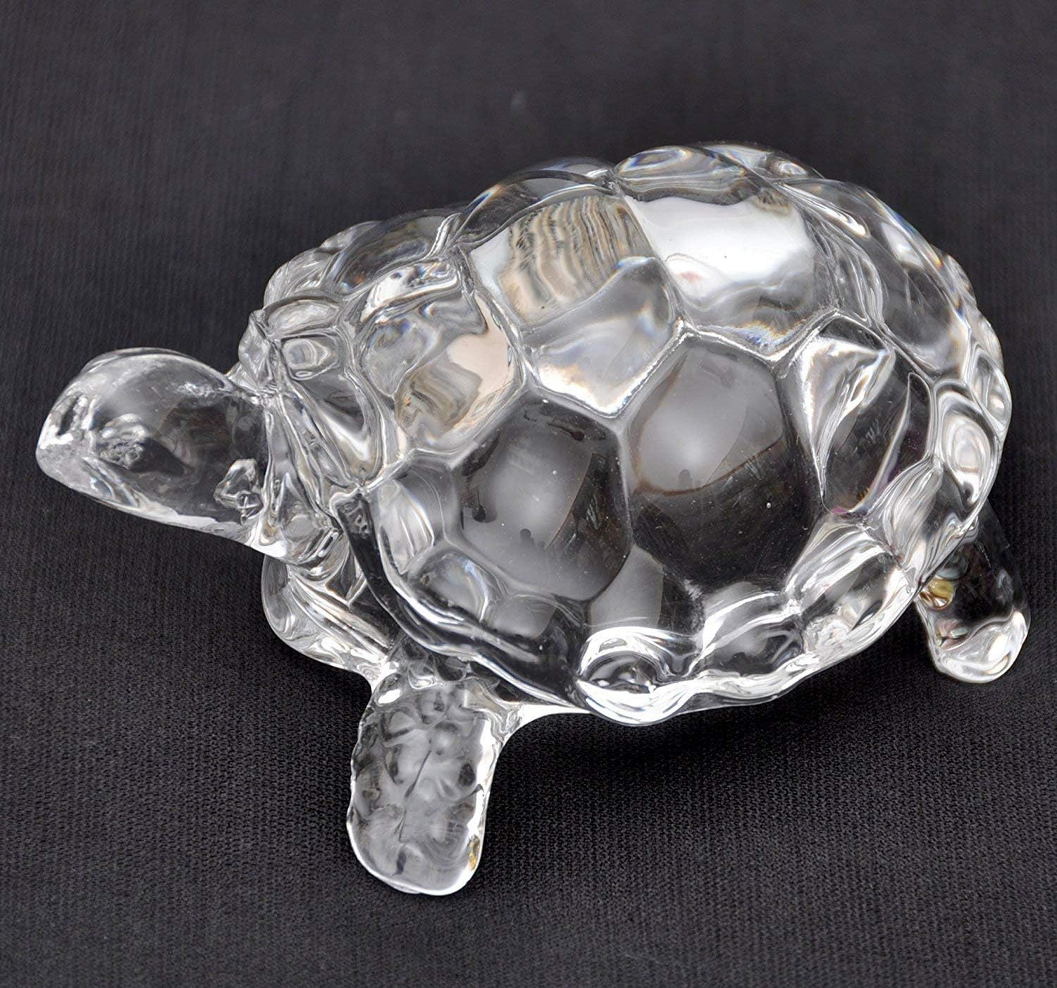 Amazon.com: MRC Crystal Turtle Tortoise with Plate for Feng Shui and ...
