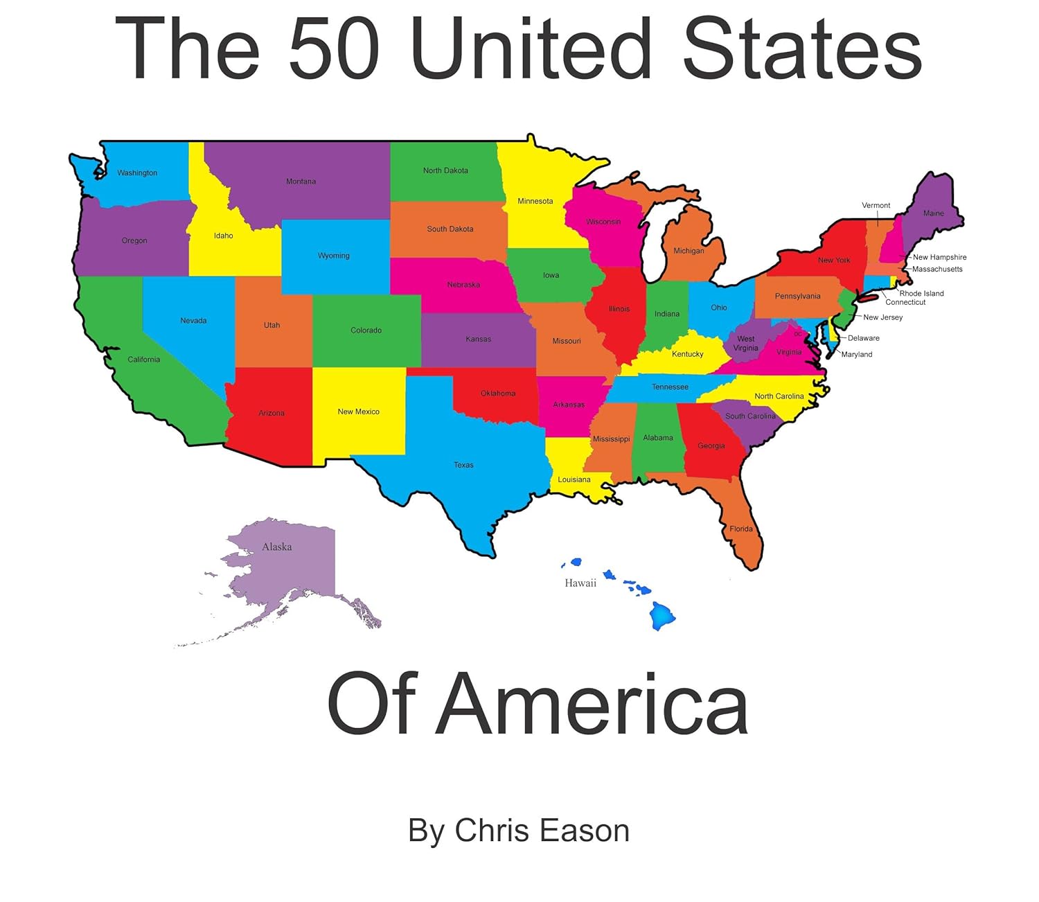 Amazon.com: The 50 United States of America eBook : Eason, Chris ...