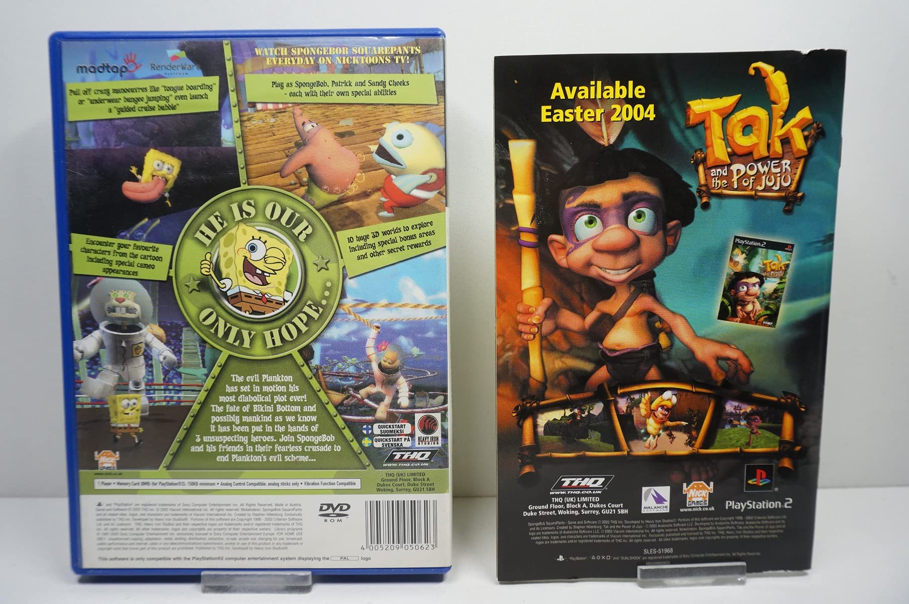 Spongebob Battaglia Per Bikini Bottom Ps2 SpongeBob SquarePants BfBB