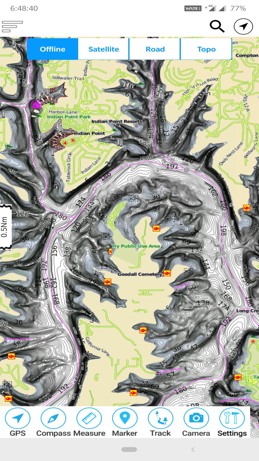 Table Rock Lake Offline GPS Fishing Charts - App on Amazon Appstore
