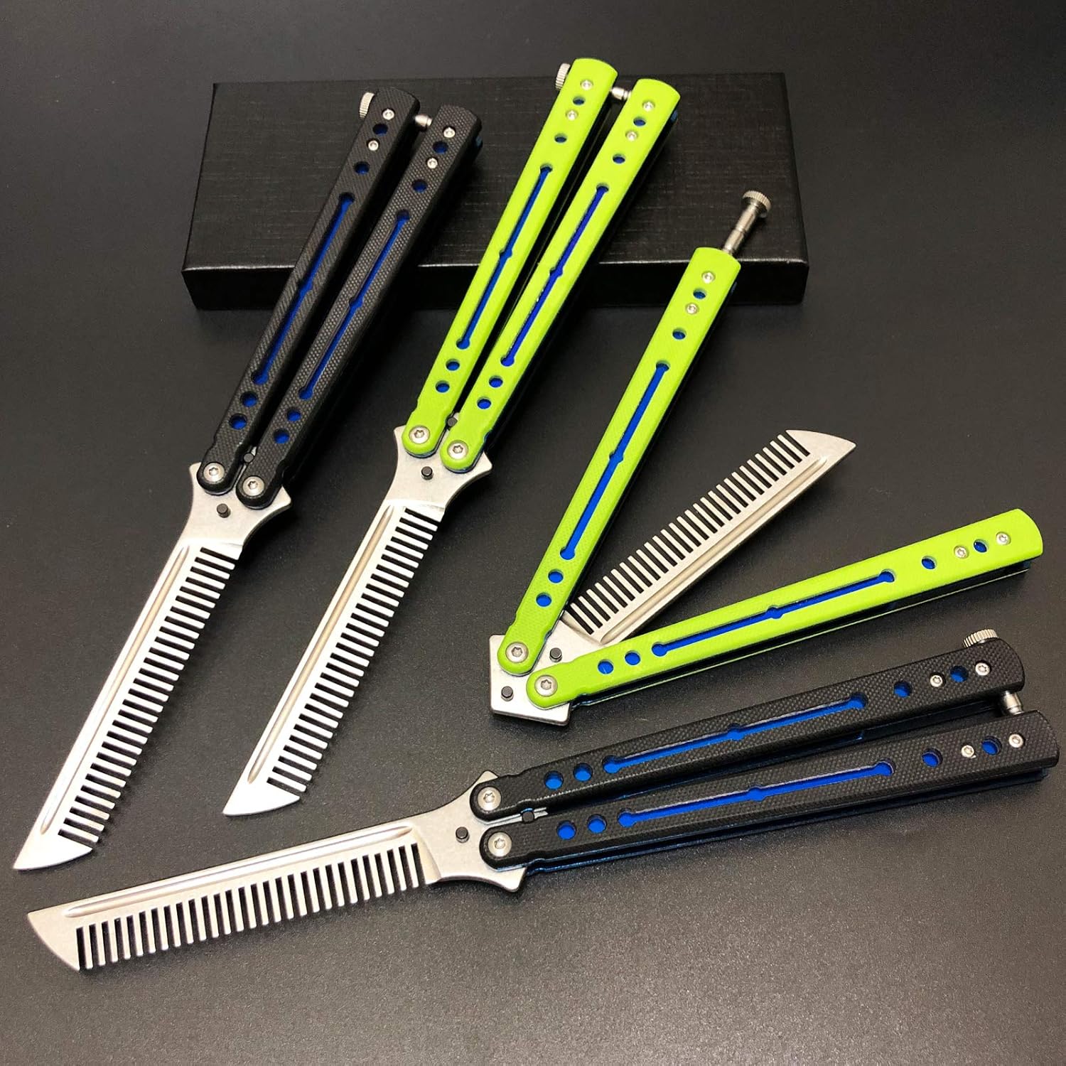 Buy MSgumiho Folding Stainless Steel Flip Player with G10 Handle and ...