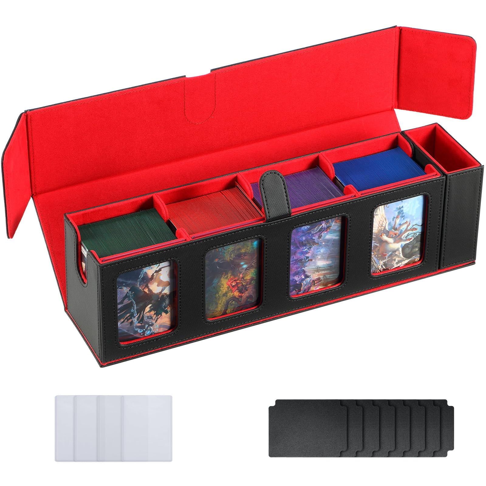Amazon.com: WPGEAR Trading Card Deck Case for 840 Cards, Storage Box ...