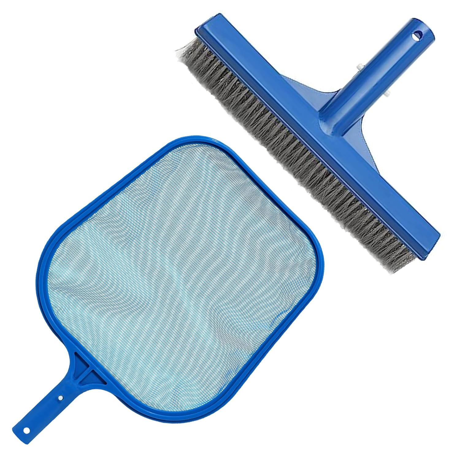 POOLTOOL Swimming Pool Algae Cleaning Brush 10 inch and Swimming Pool ...
