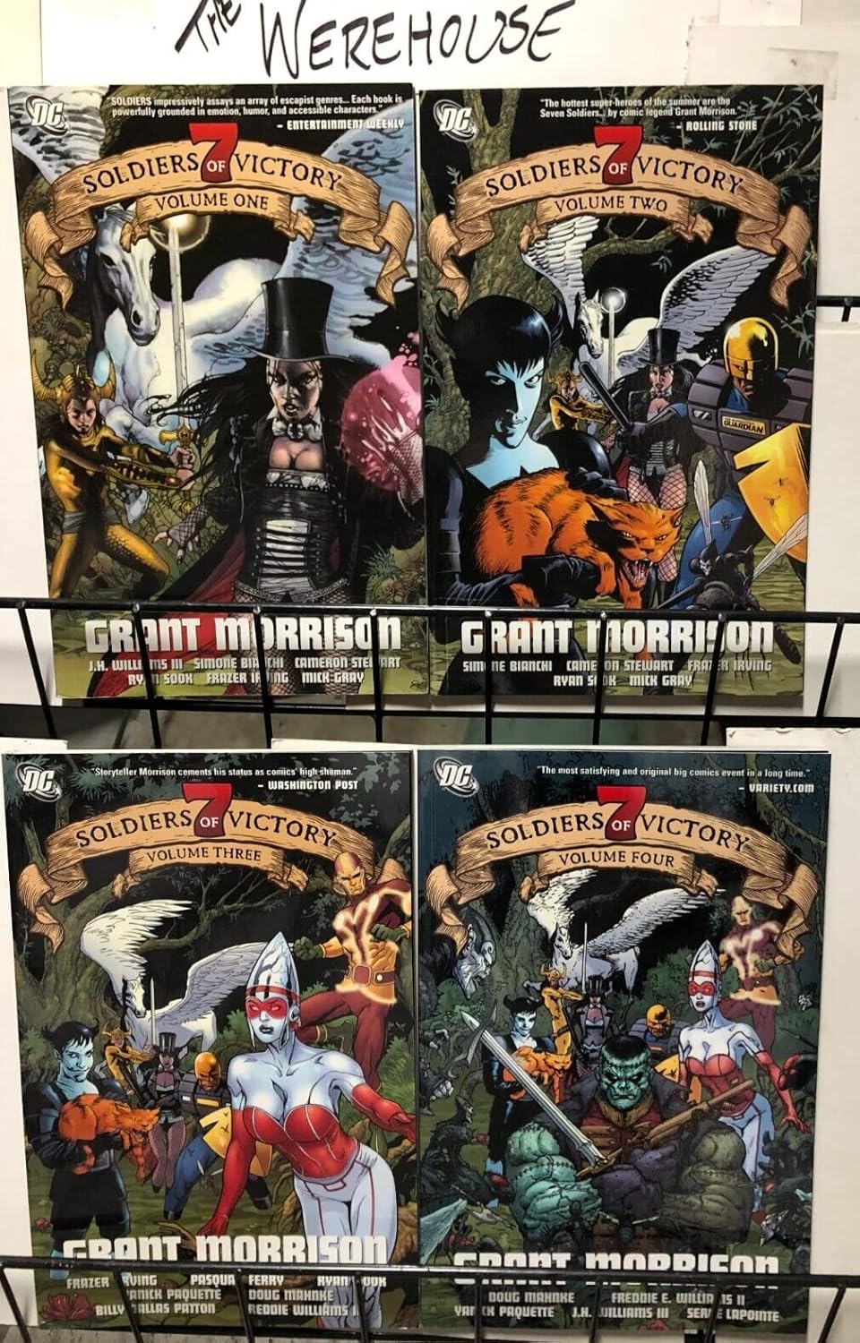 SEVEN SOLDIERS OF VICTORY TPB vol 1-4 compiles Grant Morrison’s great! – Yaxa Colombia