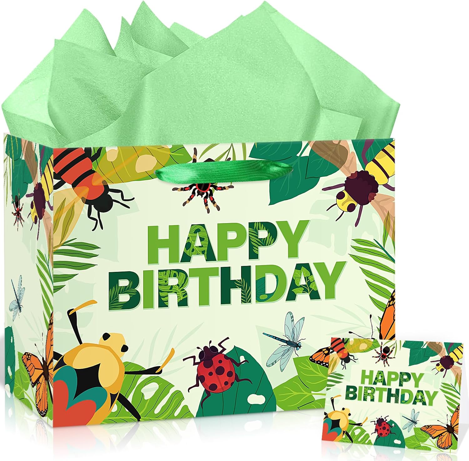 Amazon.com: Innovoscape Bugs Party Birthday Gift Bag for Girls Boys ...