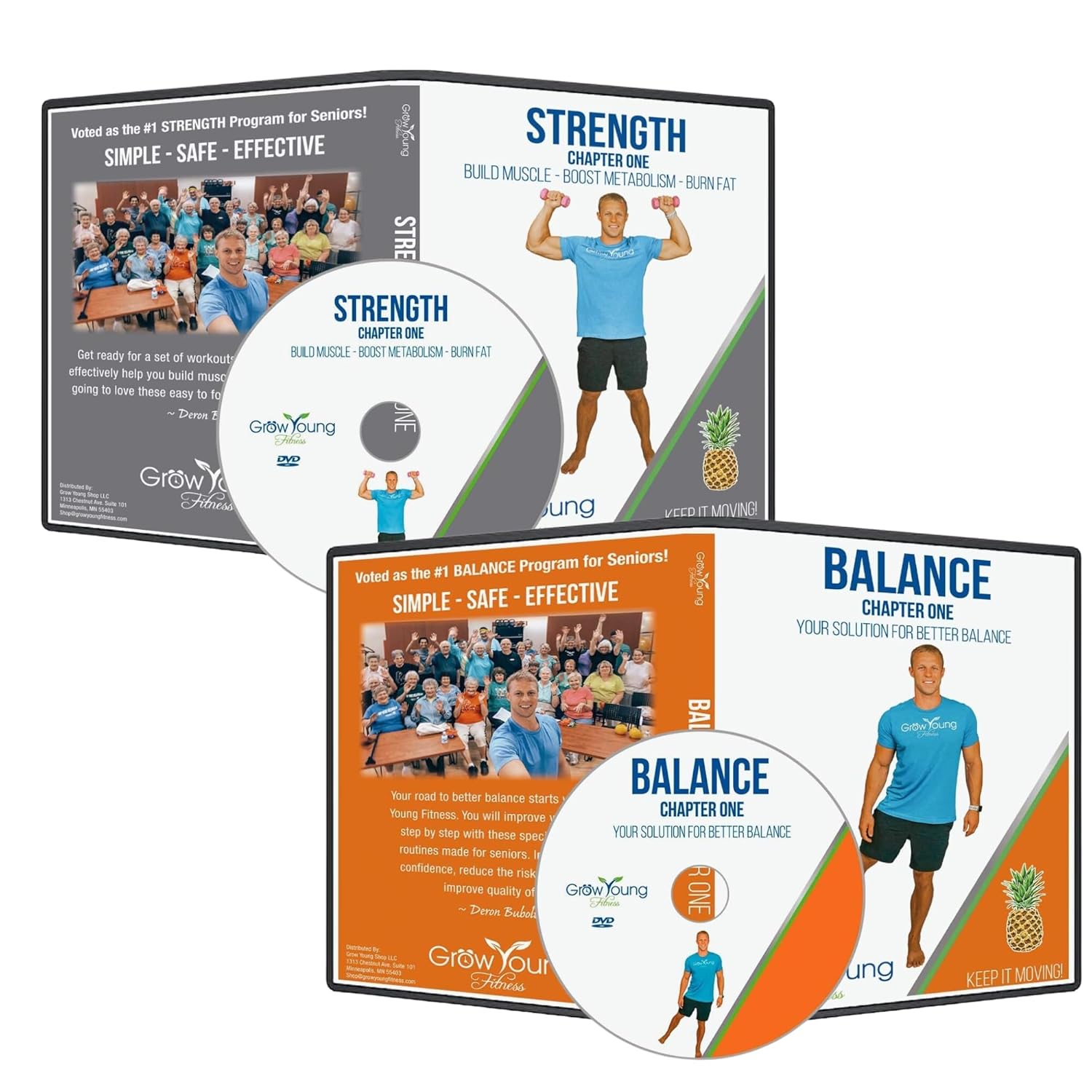 Amazon.com: Grow Young Fitness Better Balance and Strength Exercises ...