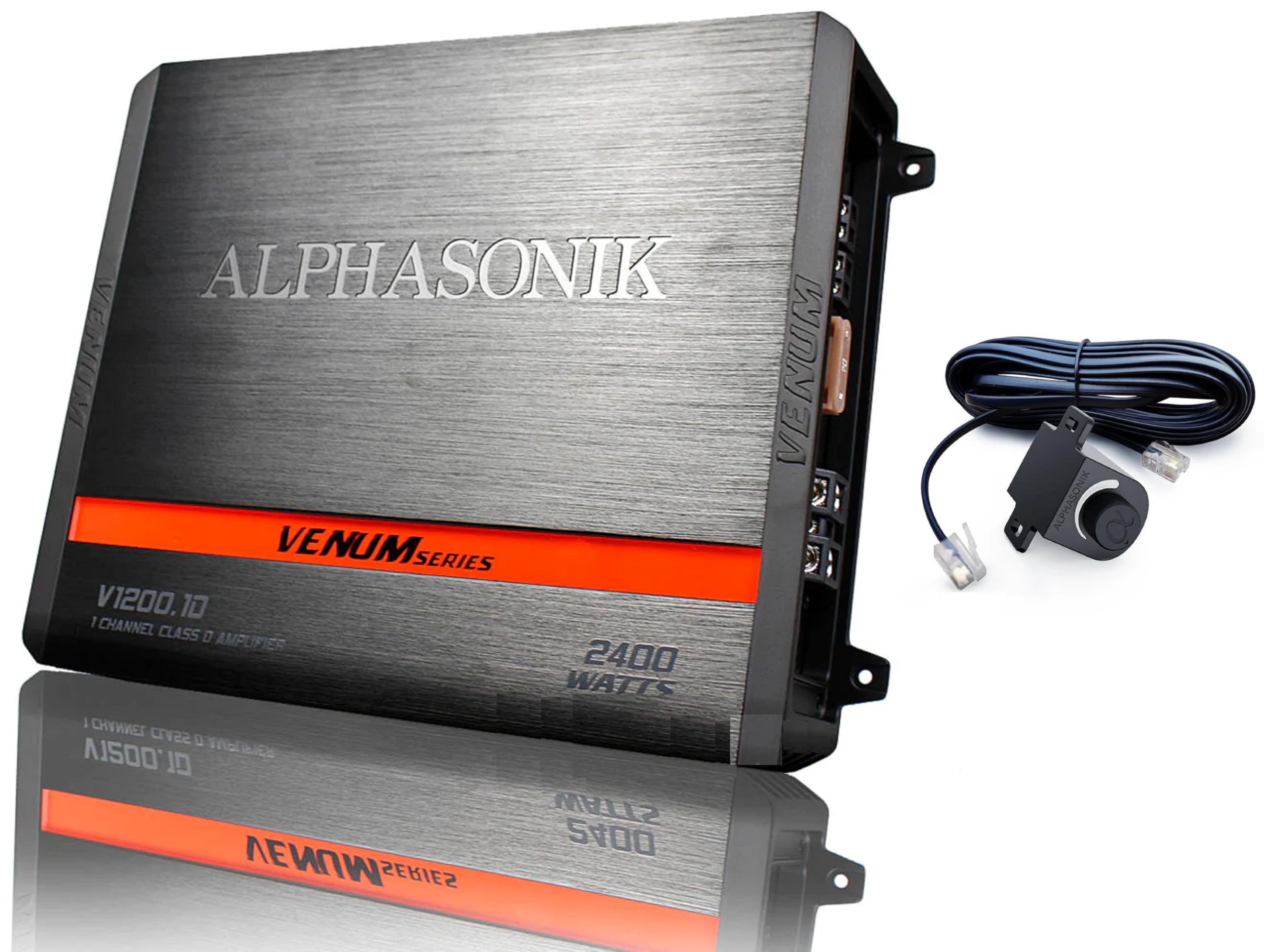 Alphasonik V1200 1d Venum Series 2400 Watts Max Monoblock Car ...