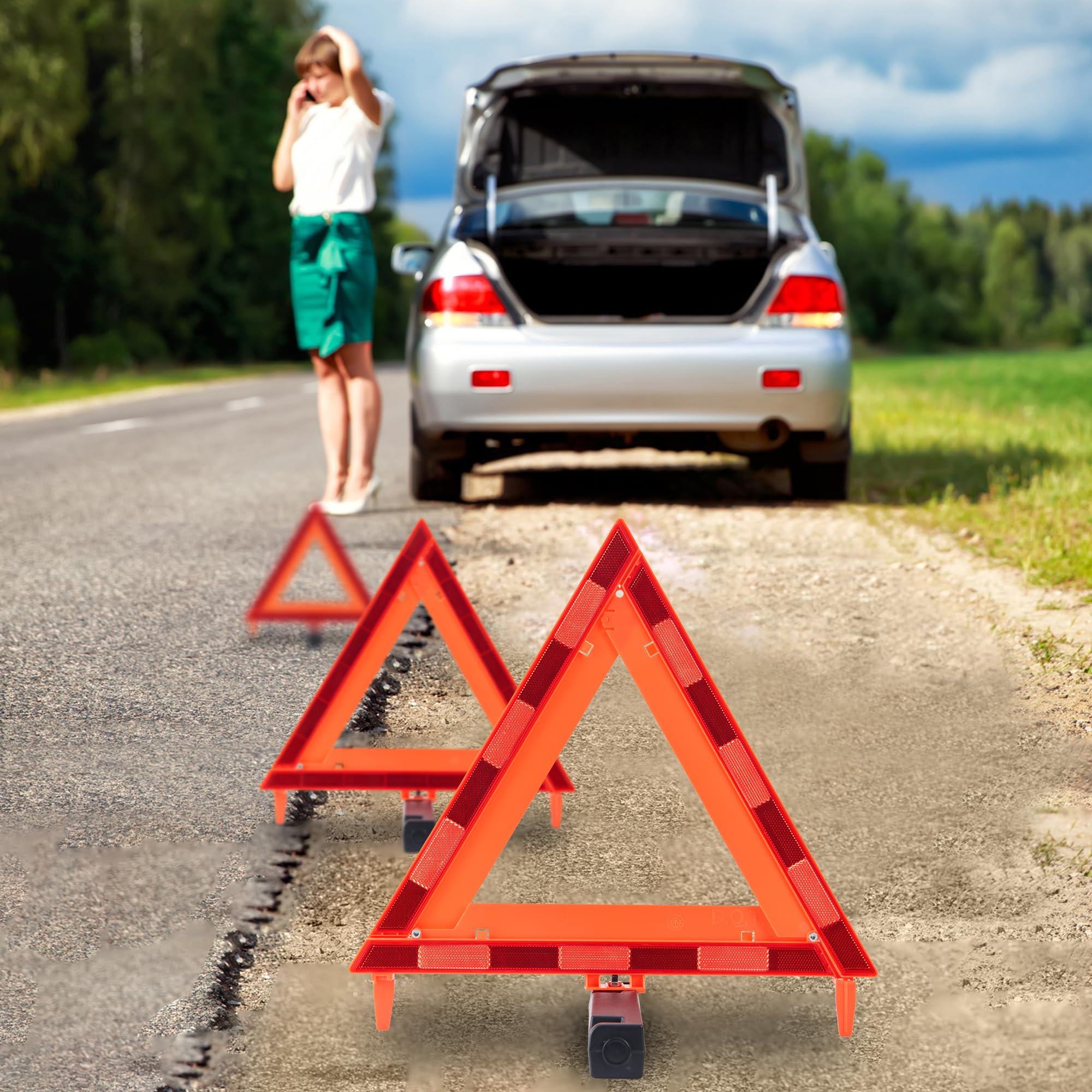 Snapklik.com : DEDC Warning Triangle