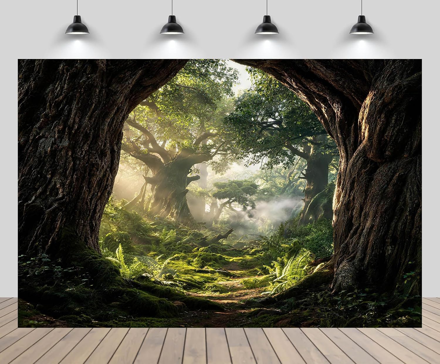 Amazon.com : CHNYWORK 17x10ft Enchanted Mystical Fairy Forest ...