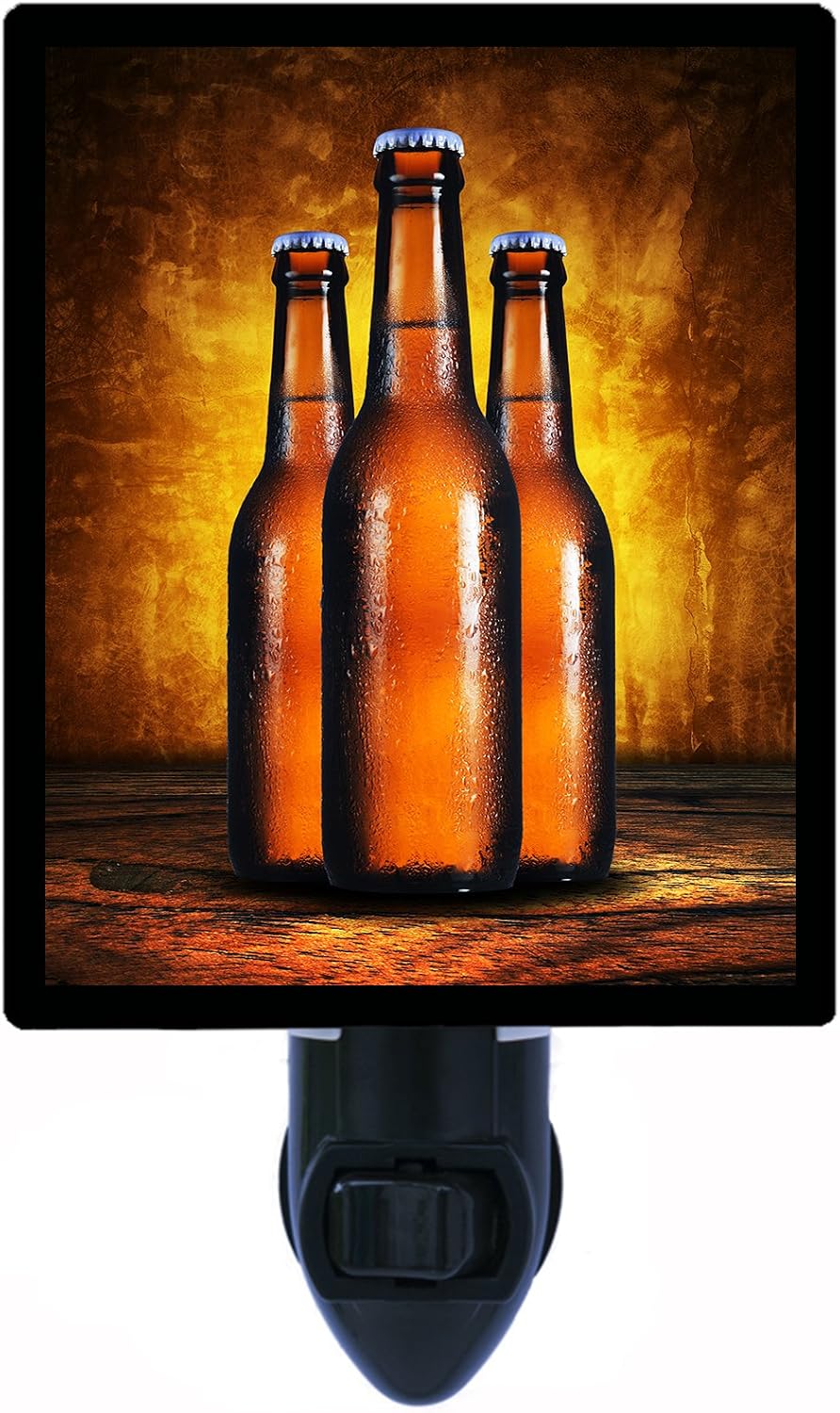 Night Light, Hoppy Hour, Beer Bottles, Wine, Bar, Beer - Amazon.com