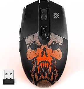 Defender Beta GM-707L Wireless Gaming Mouse 2 Side Buttons 1600 DPI ...