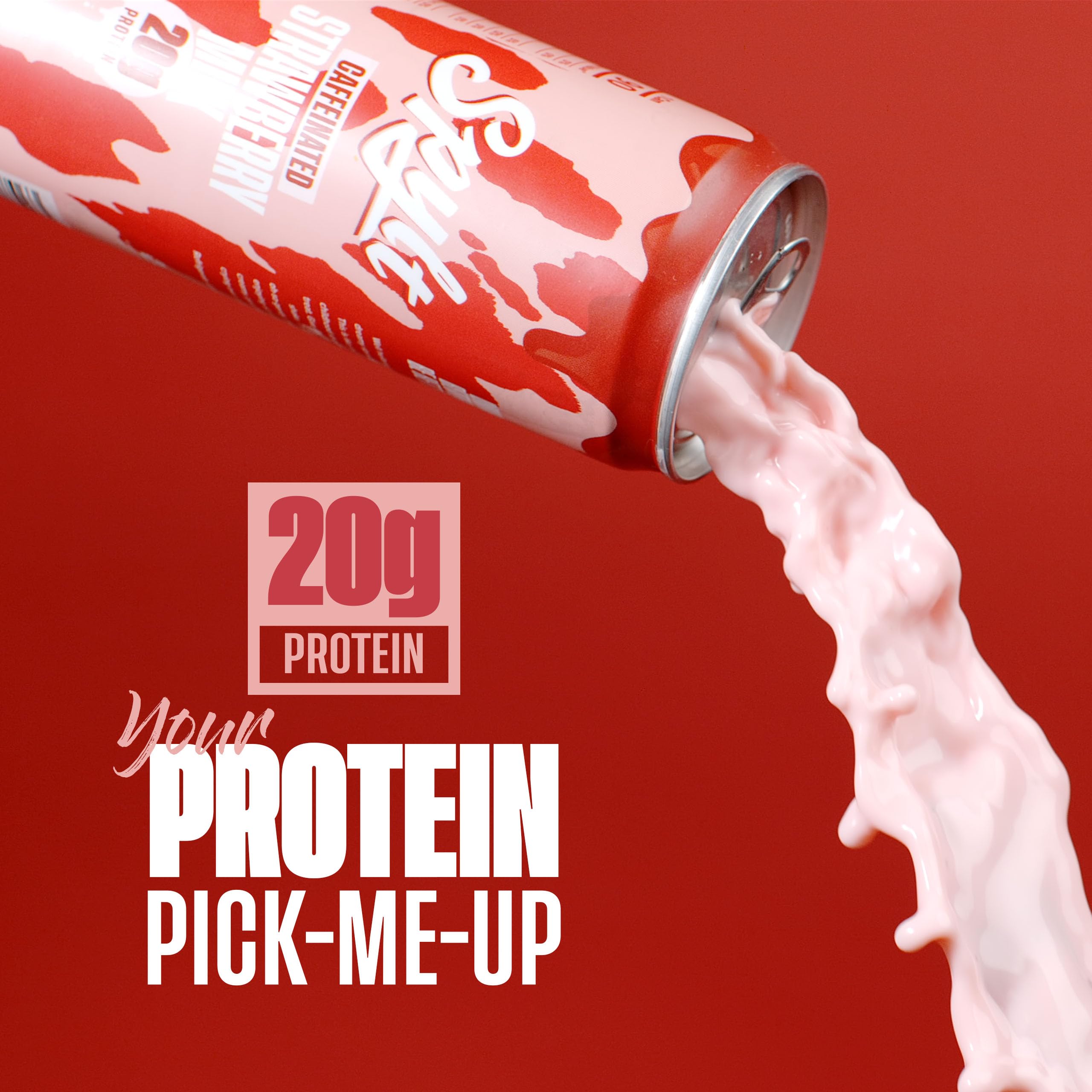 Snapklik.com : Spylt Caffeinated Strawberry Milk - 20g Protein, 60mg ...