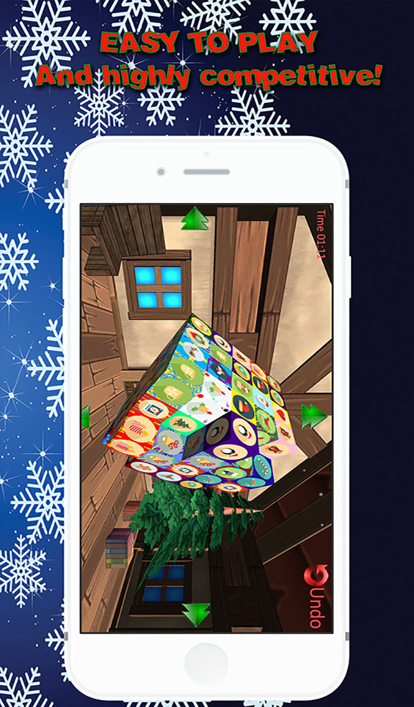 3D Christmas Mahjong Cube - App on Amazon Appstore