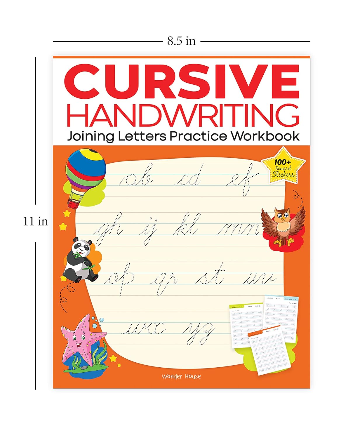 Cursive Handwriting - Joining Letters: Practice Workbook For Children ...