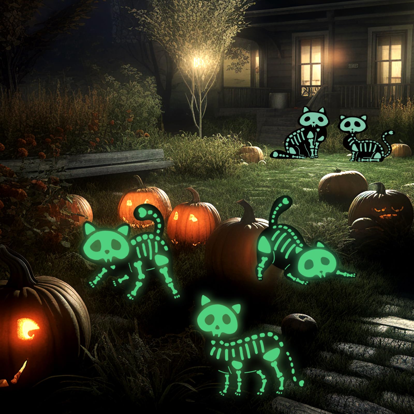 Glow In The Dark Halloween Decorations