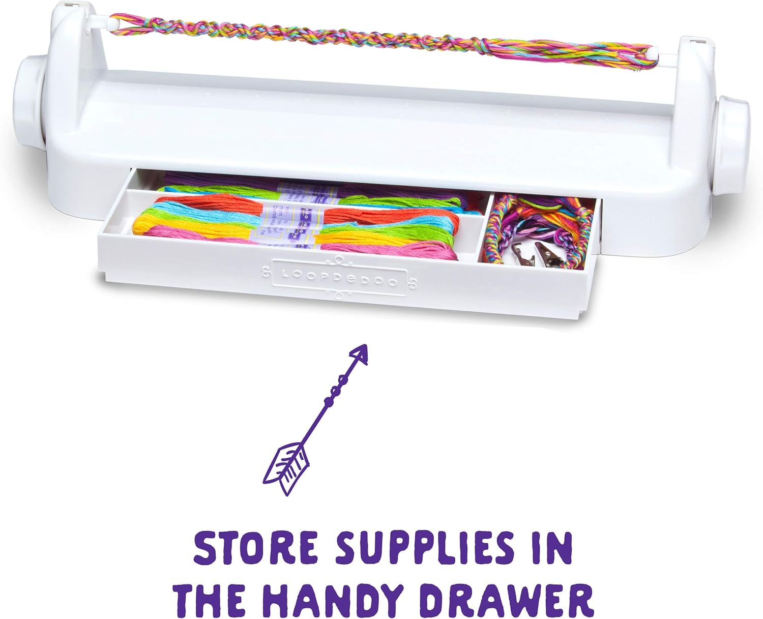 Loopdedoo Kit para hacer pulseras de amistad de bricolaje Haz pulseras ...