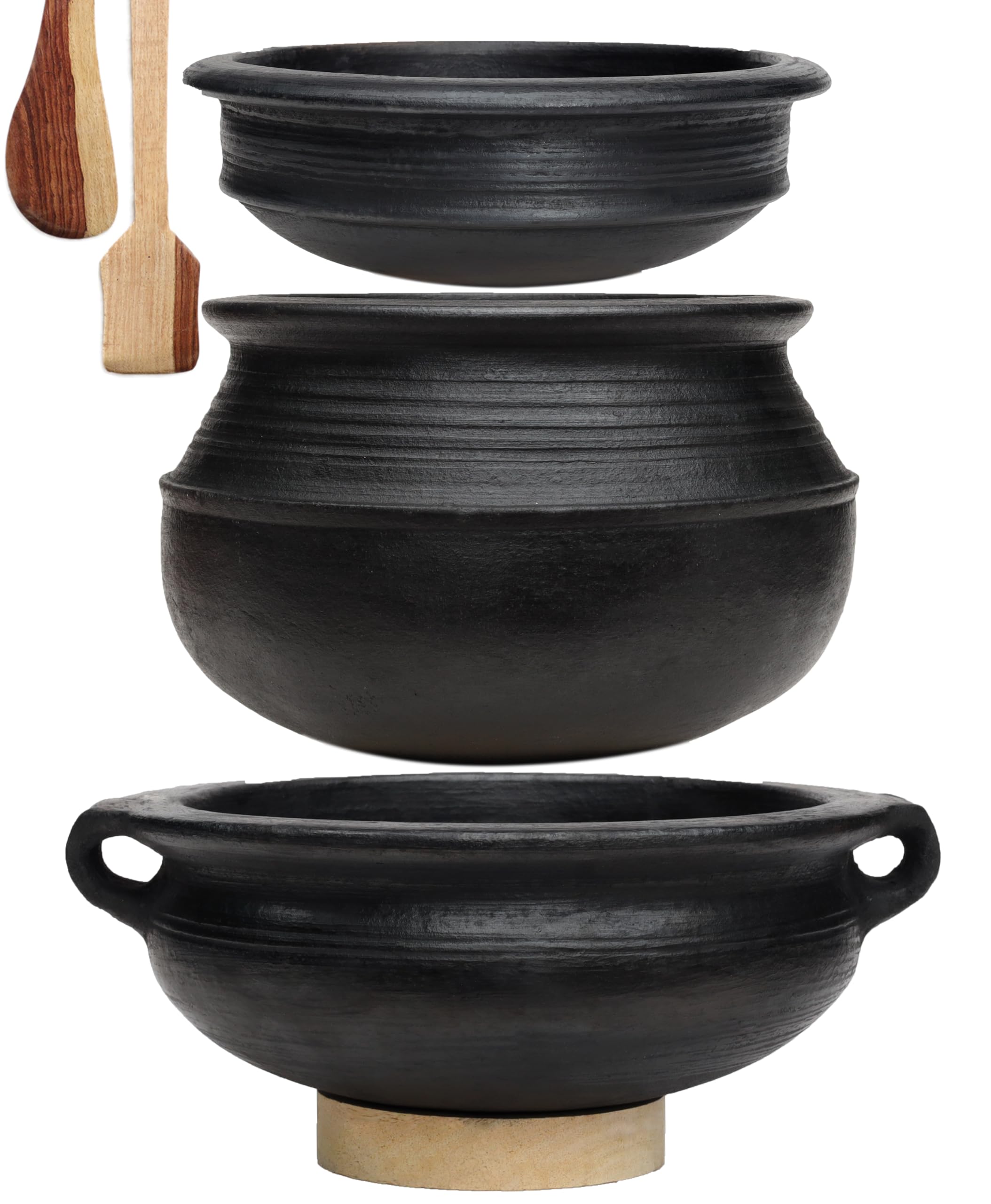 Craftsman India Online Deep Burned Clay Handi/Pot For Cooking And ...