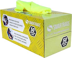 Amazon.com: Arkwright Smart Rags in Box - (Pack of 50) Lint Free Cloths ...