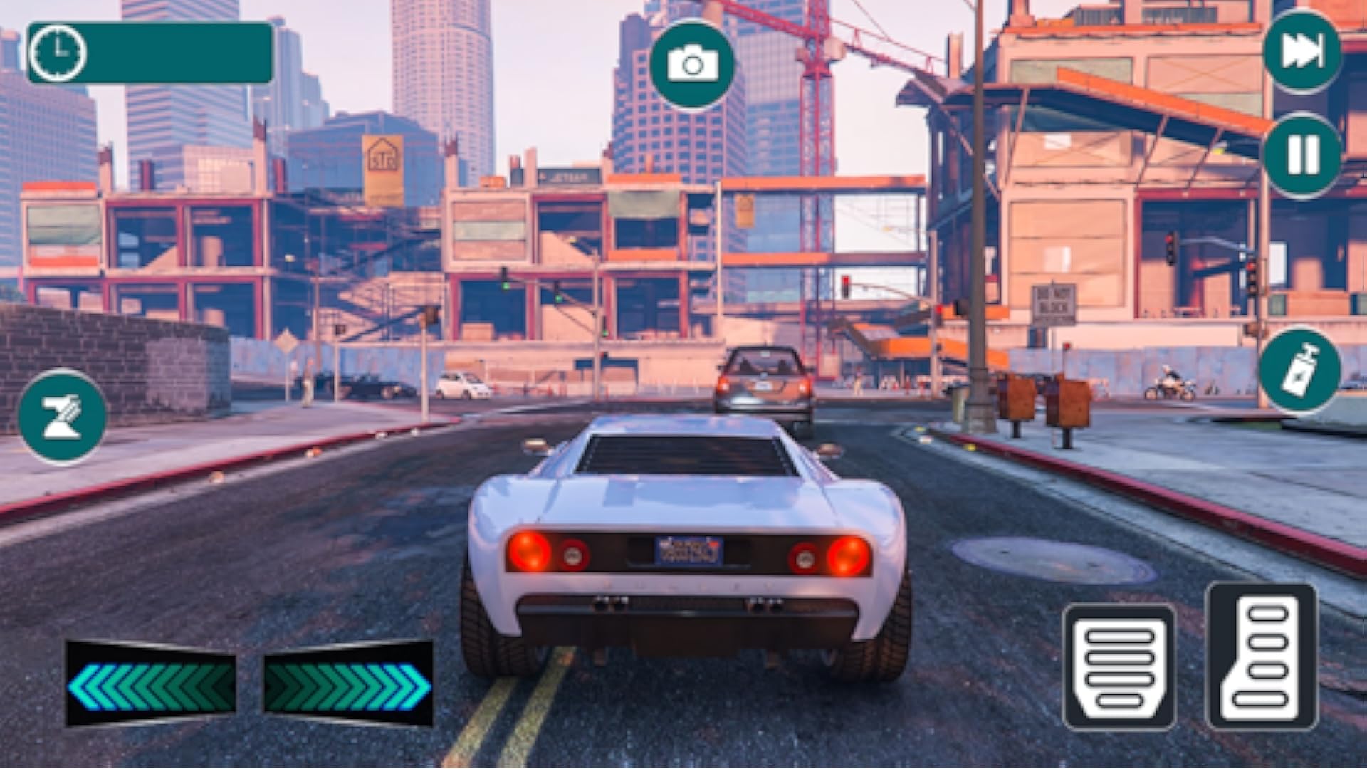 Echte Open World Autosimulator Rennspiele Grand Track Car Auto Mafia