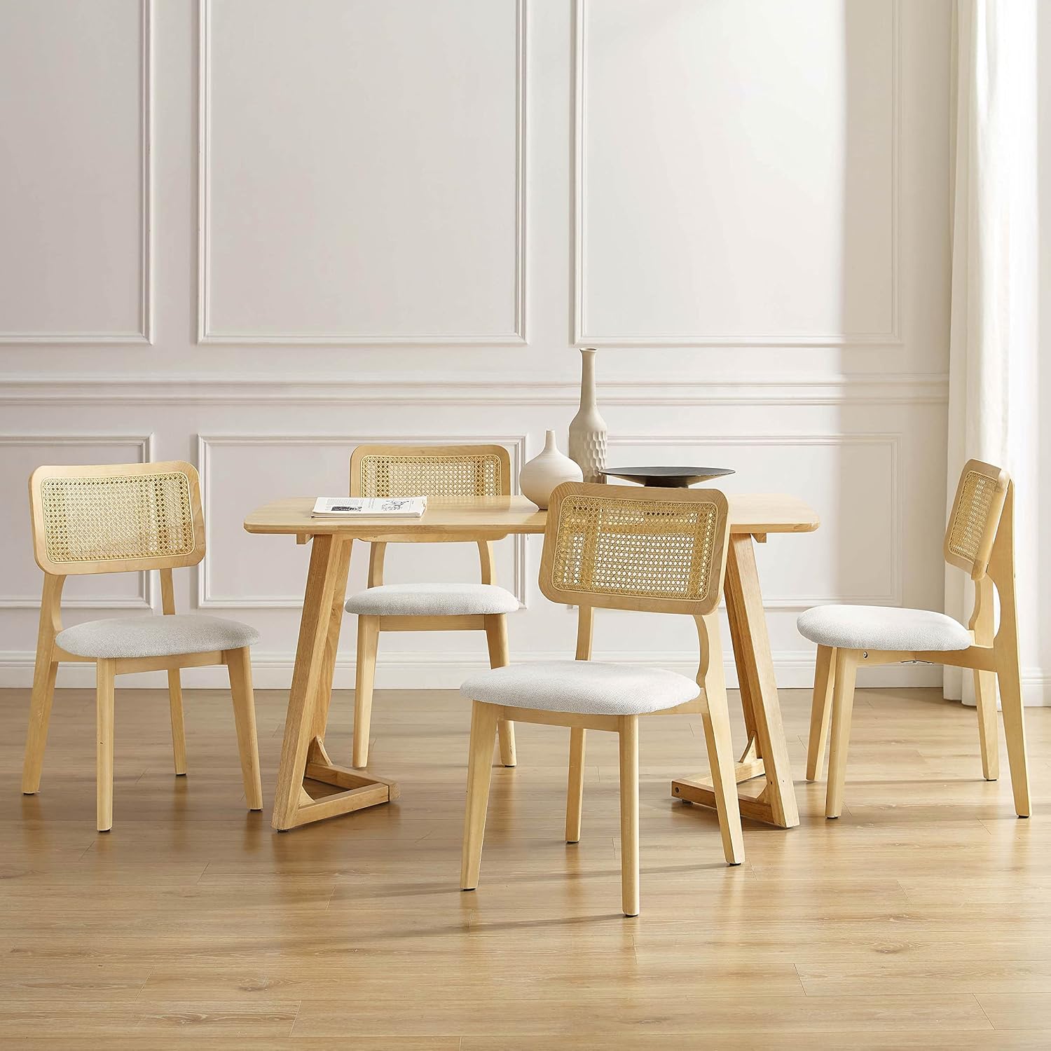 Amazon.com - Art Leon Dining Chairs Set of 4 - Mid Century Modern ...