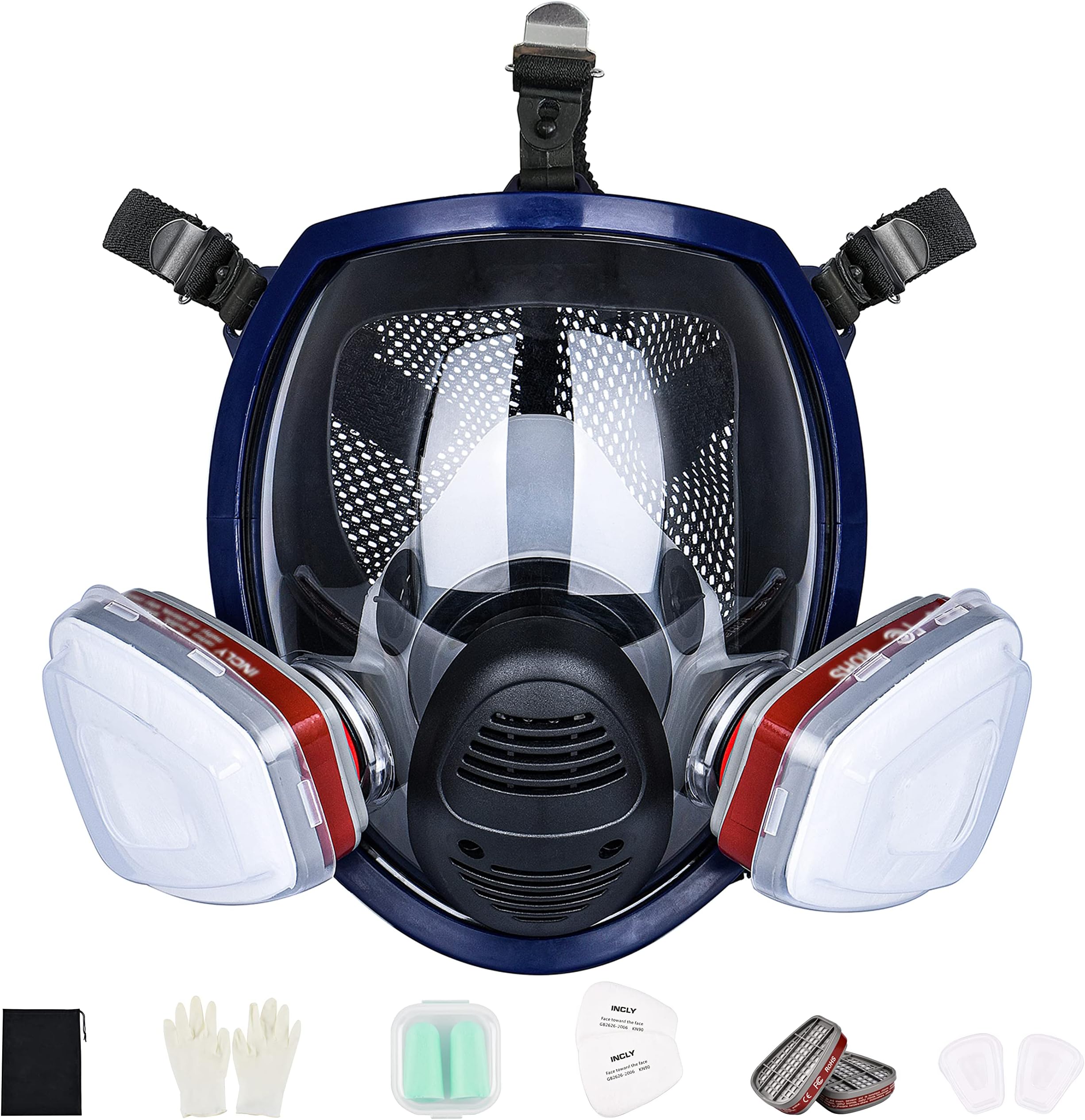 Amazon.com: HANUU PAPR, Portable PAPR Respirator System with 40mm ...