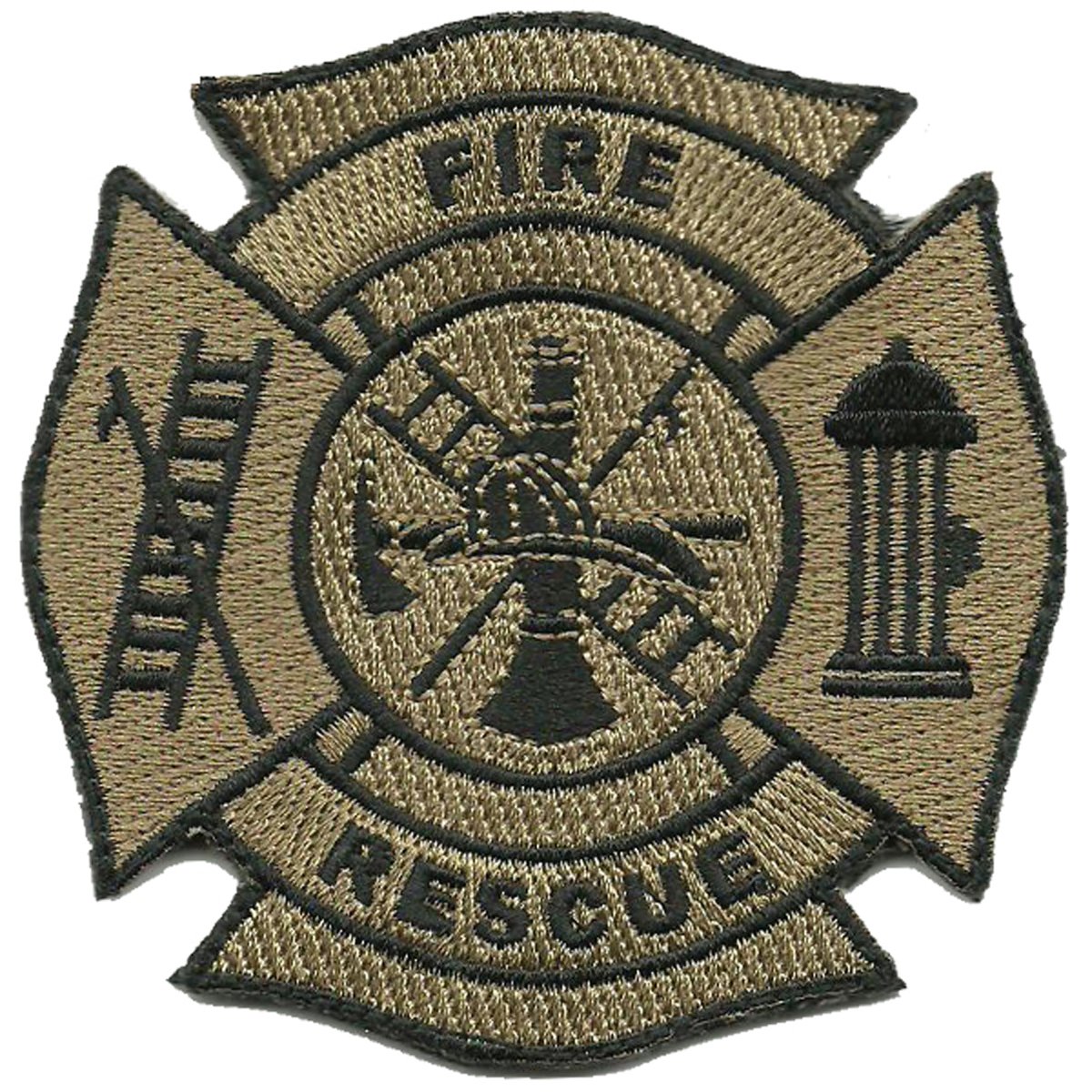 Amazon.com : Gadsden and Culpeper Fire & Rescue Tactical Patch - Coyote ...