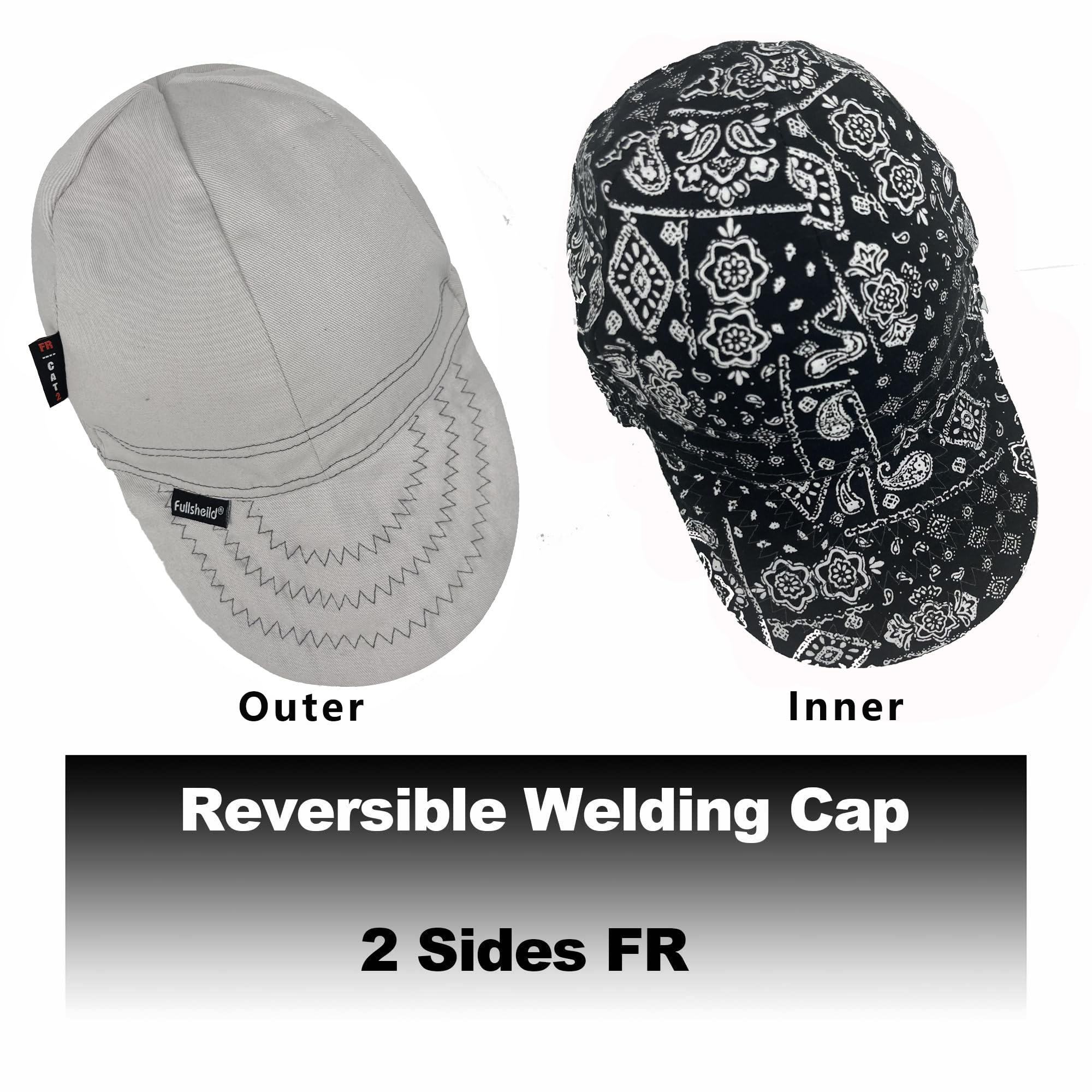 Snapklik.com : Reversible Welding Cap CAT2 OneSize Flame Resistant ...
