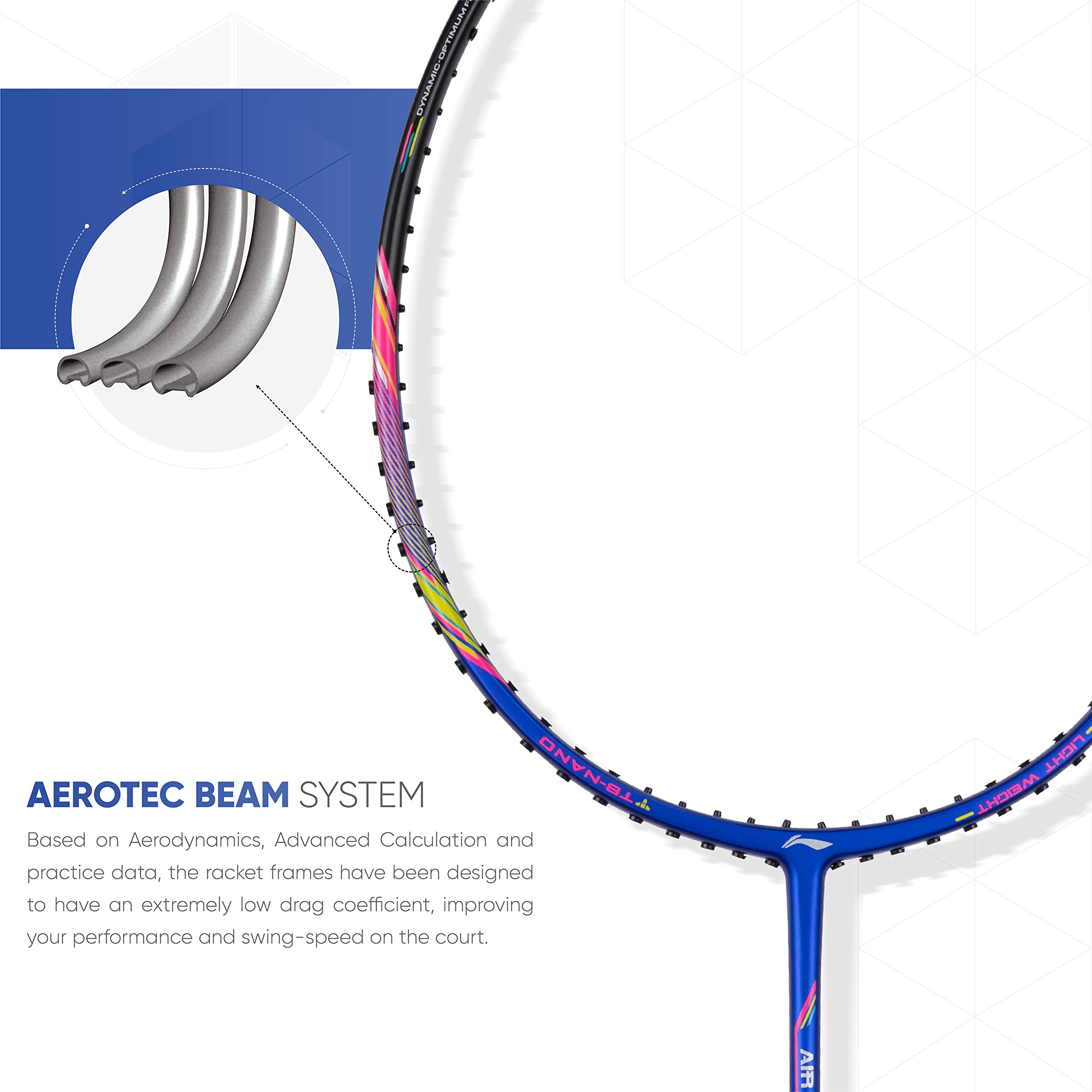 Snapklik.com : Li-Ning Air Force 80 Lite Carbon Fibre Unstrung ...