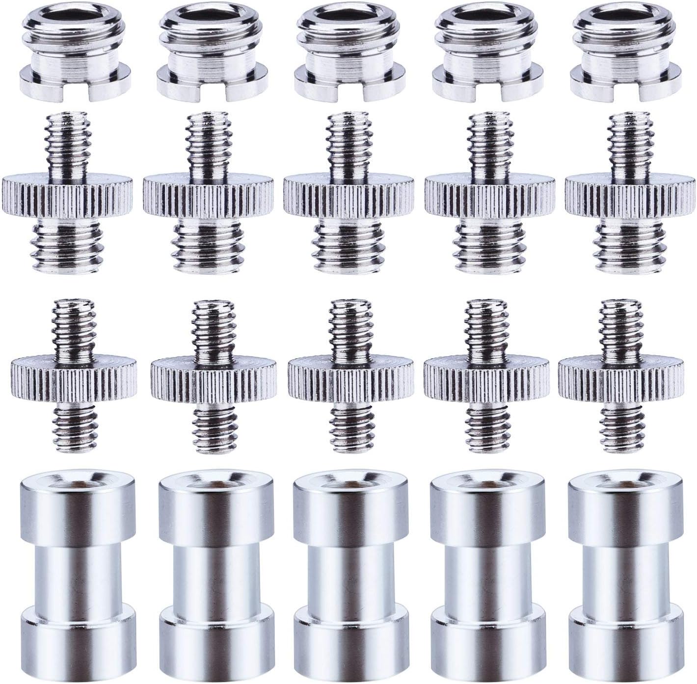 Buy SHOPEE Branded 1/4" Female to 3/8" Male & 3/8"-16 Female to 1/4"-20 ...