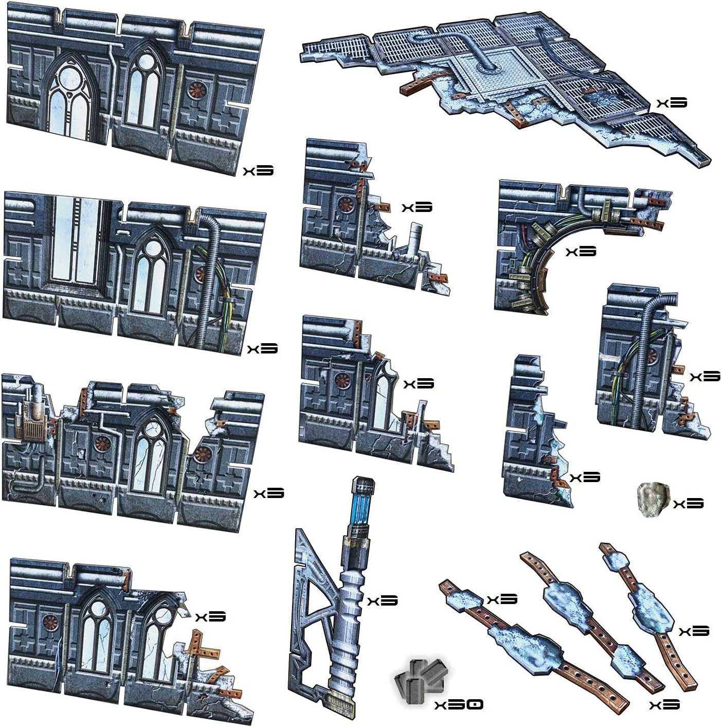 Battle Systems Sci-Fi Terrain – 28mm Modular 3D Space Terrain – Perfect ...