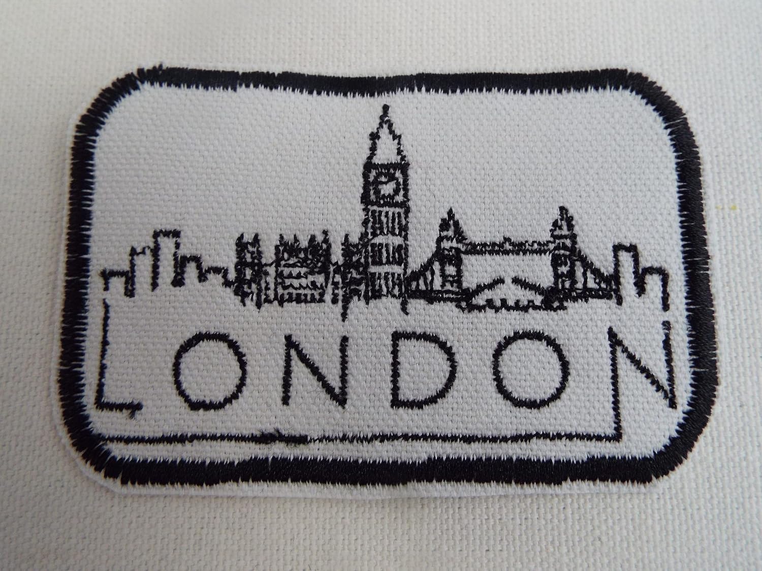 Amazon.com: London England City Skyline Embroidery Iron-on Patch