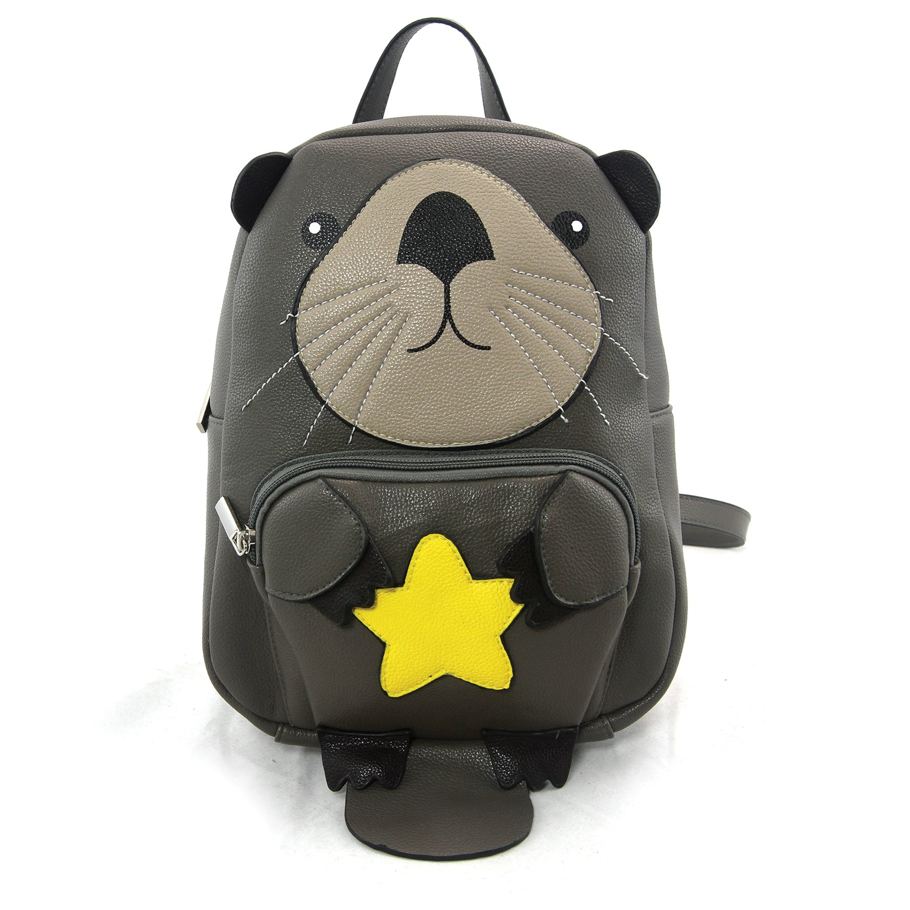 Amazon.com | Sleepyville Critters: Mini Otter Backpack In Vinyl ...