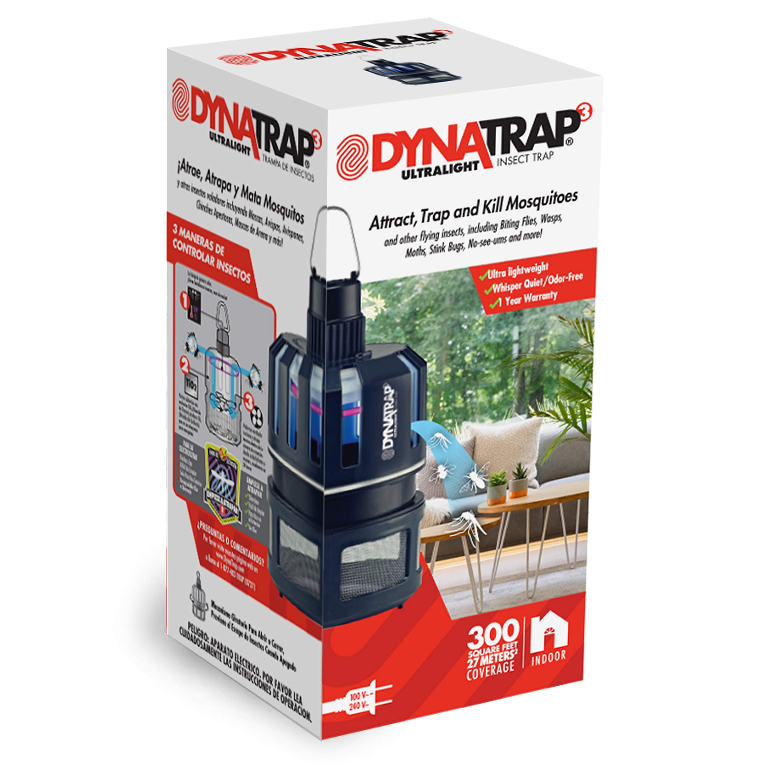 Dynatrap Dt1775 1 Acre Xl Mosquito And Insect Trap Atraktaglo ...