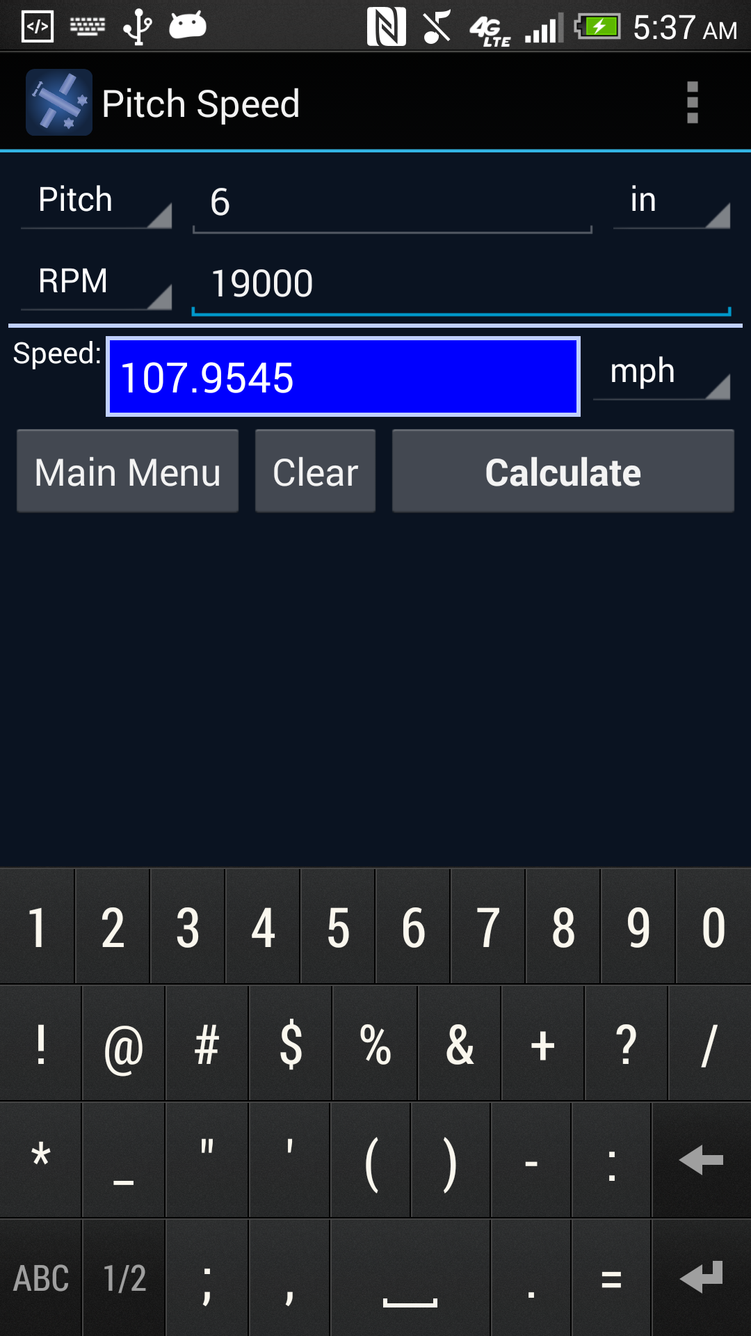 RC Calculators - App on Amazon Appstore