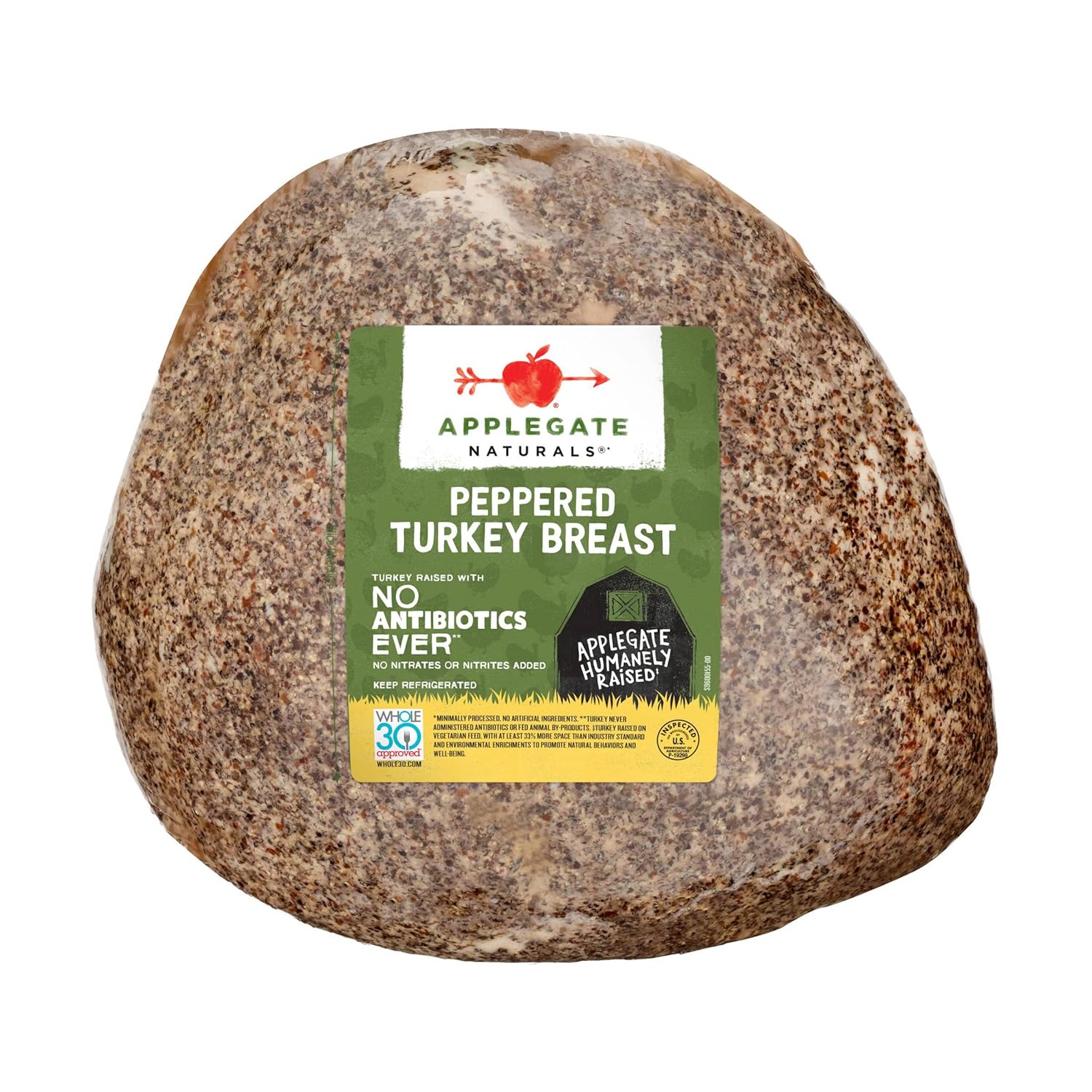 Amazon.com: Applegate Farms Peppered Turkey Breast 3 Oz(Pack Of 1 ...