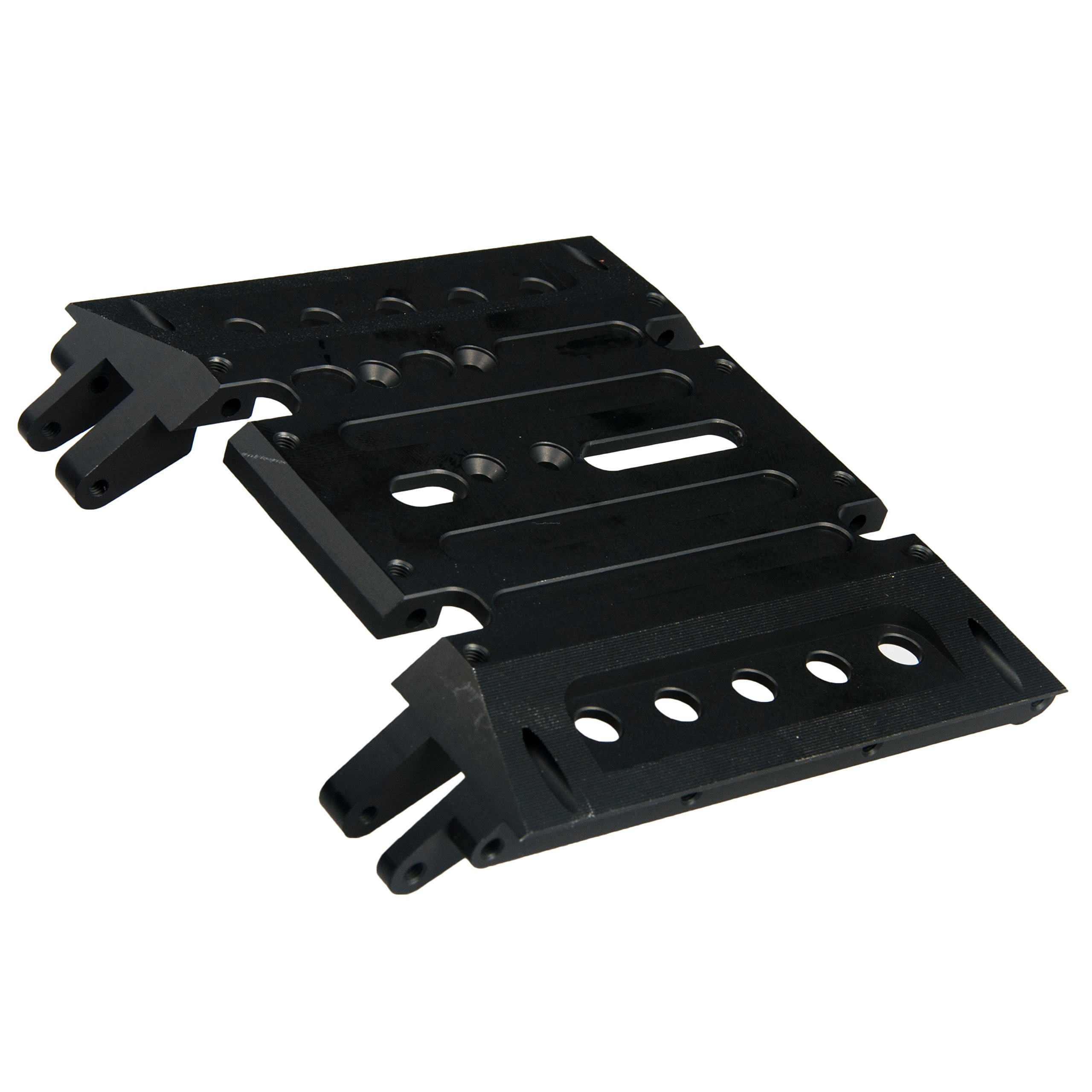 Snapklik.com : RCLions CNC Aluminum Center Gear Box Mount Skid Plate ...