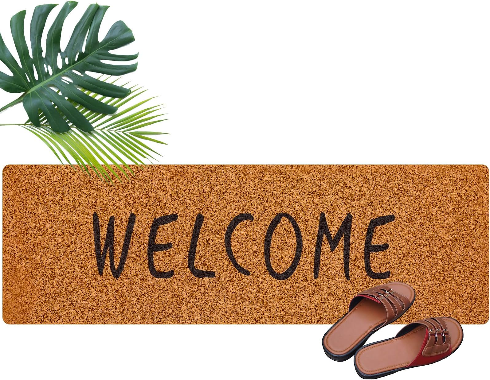 Amazon.com : Ninehaoou Long Doormat 48'' x 16'' Front Door Mat for ...