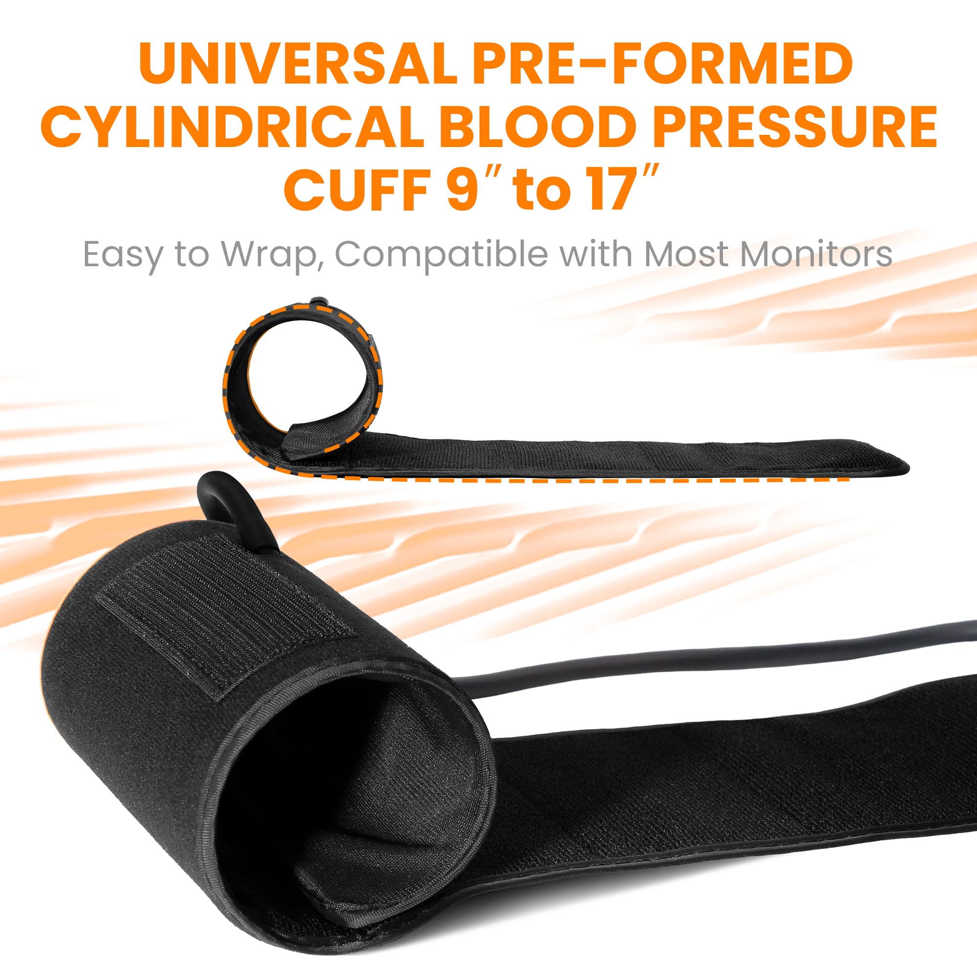 Snapklik.com : Pre-Formed Blood Pressure Replacement Cuff, Quick Wrap ...