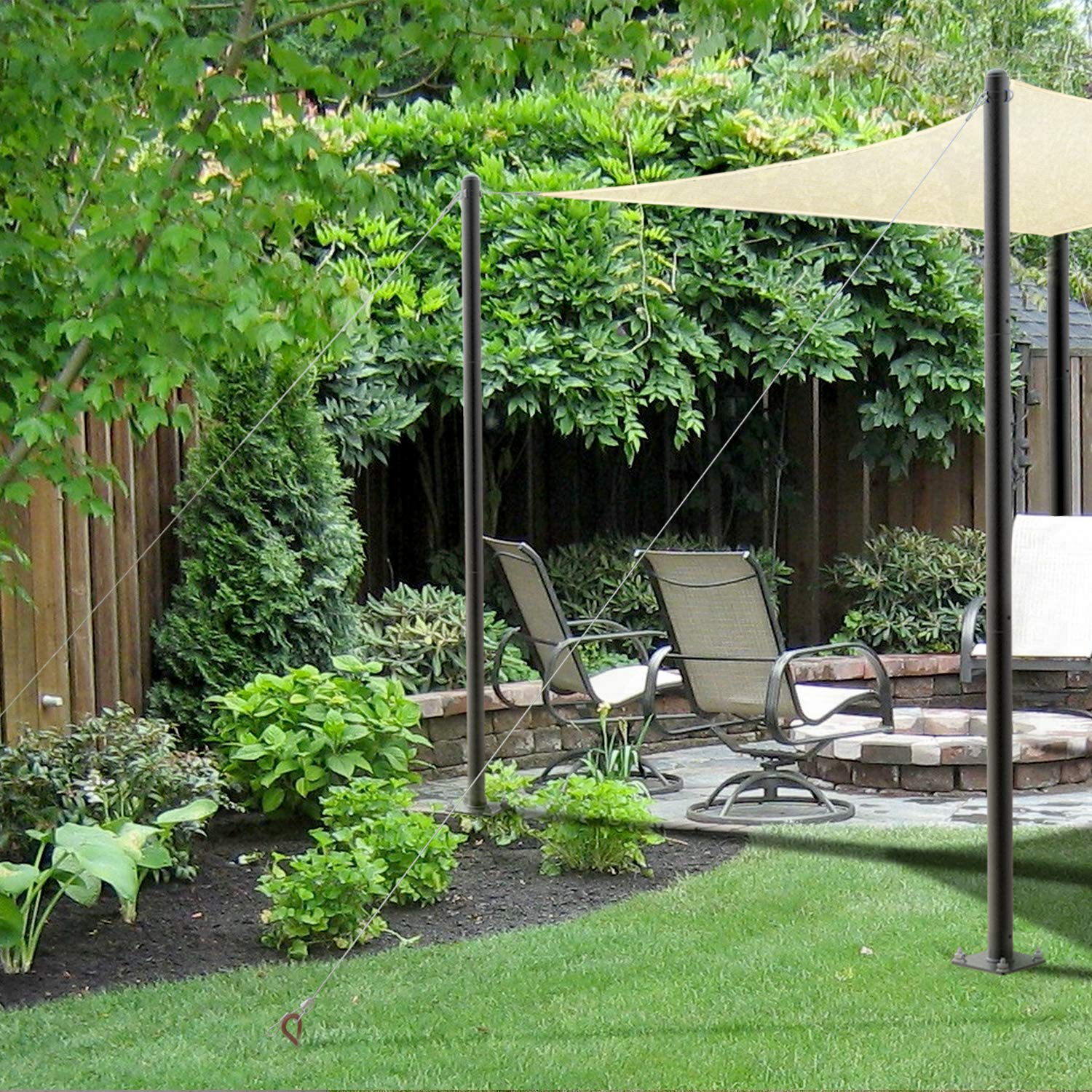 Snapklik.com : Sunrise Wood Anchor 6ft One-Way Wire Lock Wire Cable And ...