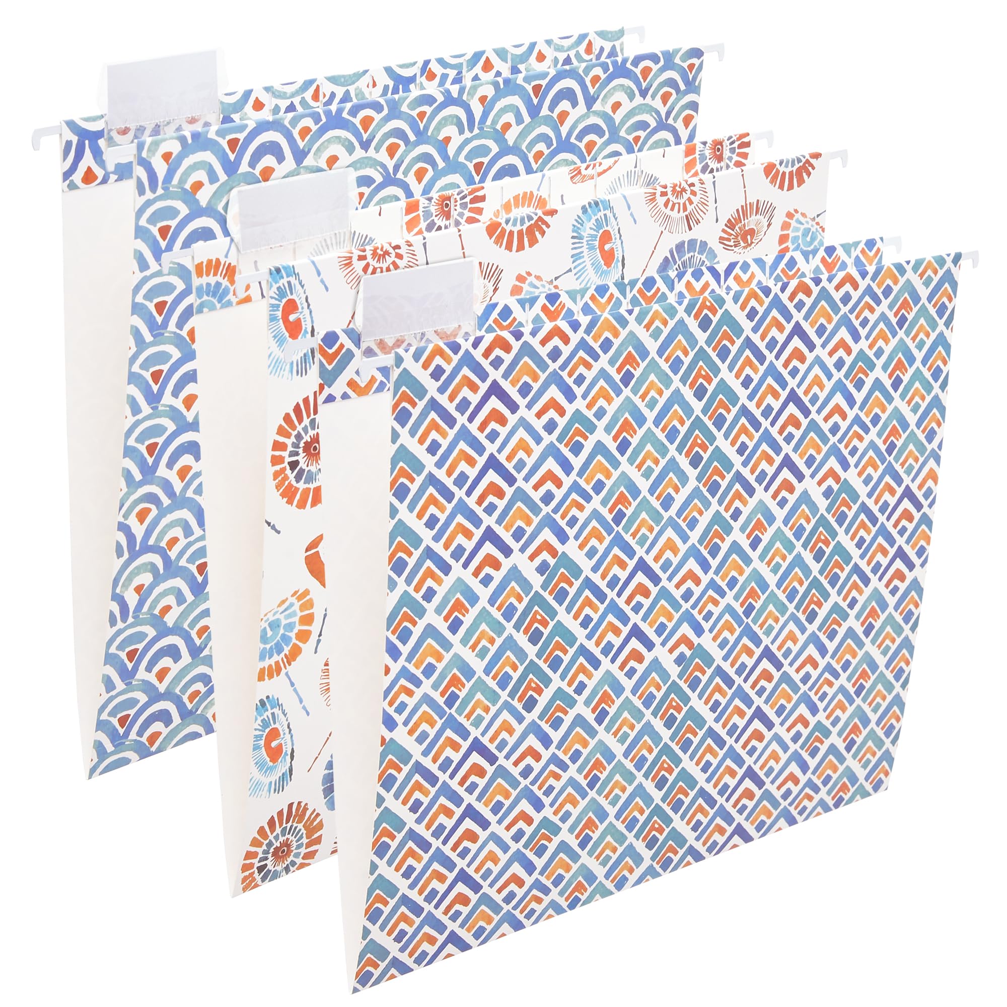 Amazon.com : Y YOMA 6 Pack Decorative Hanging File Folders Letter Size ...