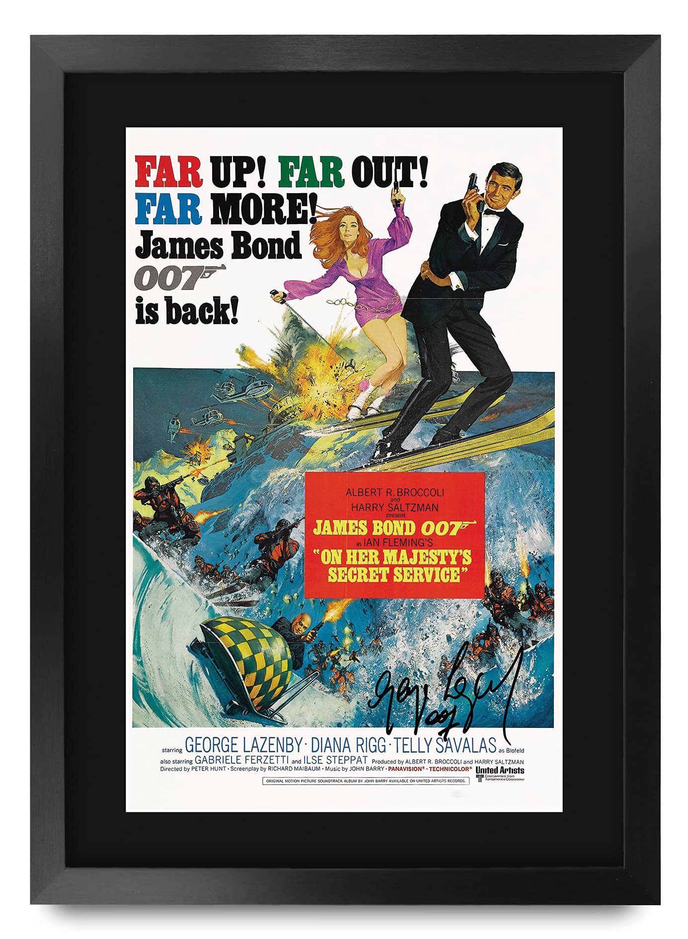 Amazon.com: HWC Trading James Bond - On Her Majesty's Secret Services ...
