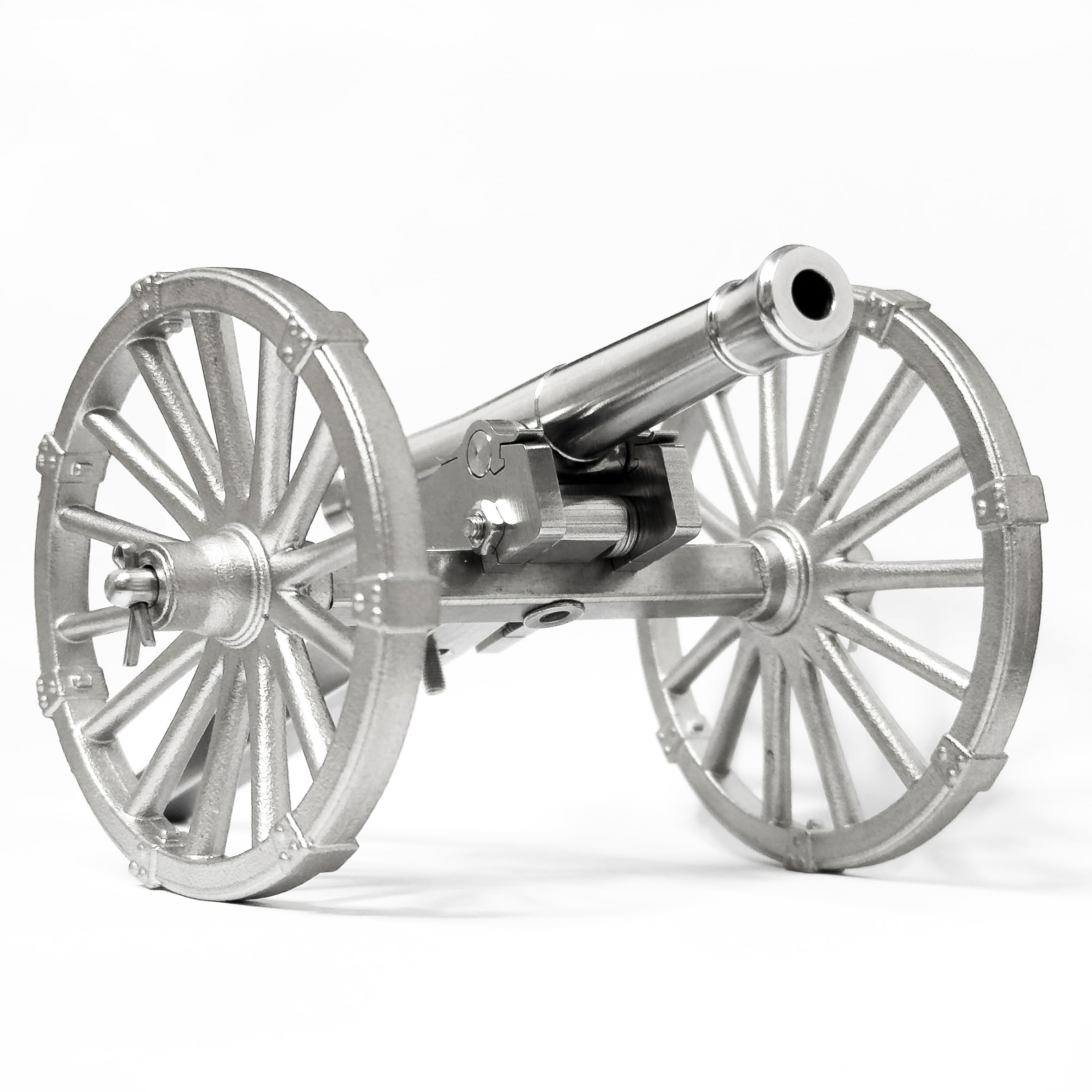 Amazon.com: TIETHEKNOT Stainless Steel Mini Cannon Model 18th–19th ...