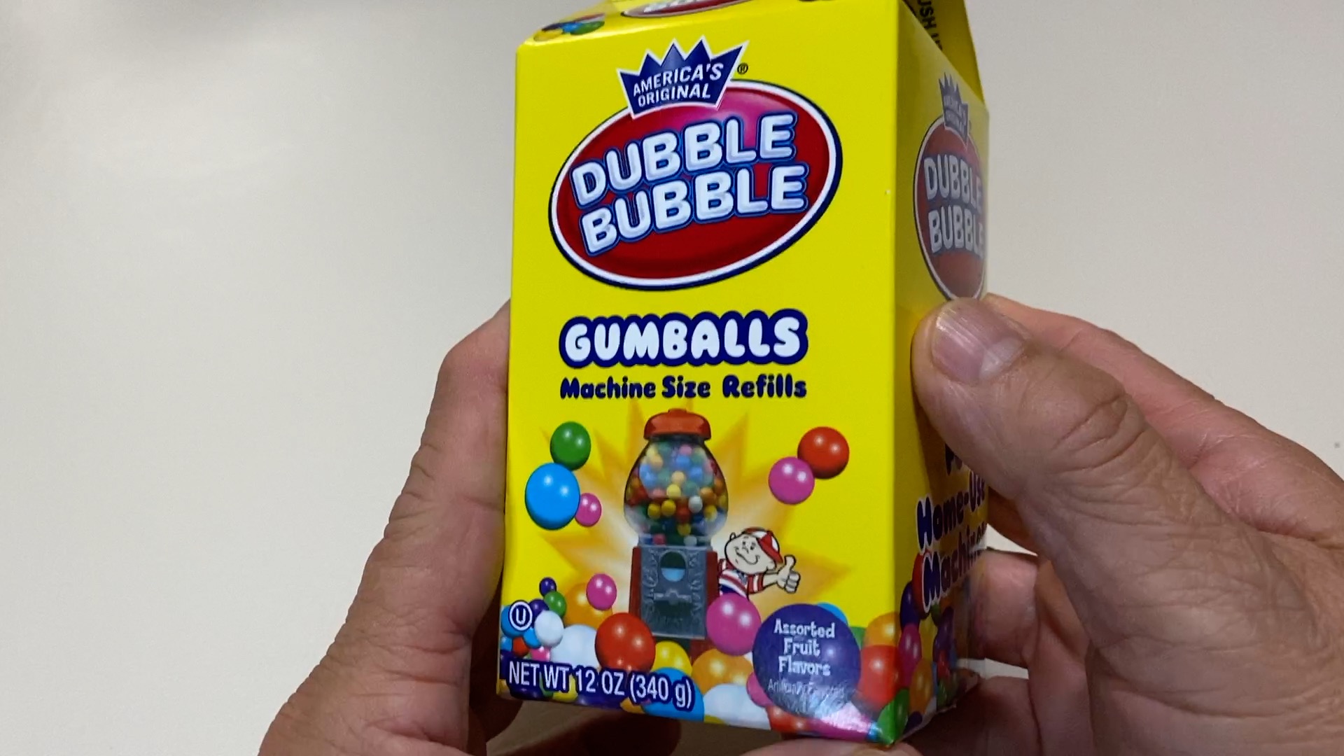Watch America's Original Dubble Bubble Gumballs Machine Size Refills ...