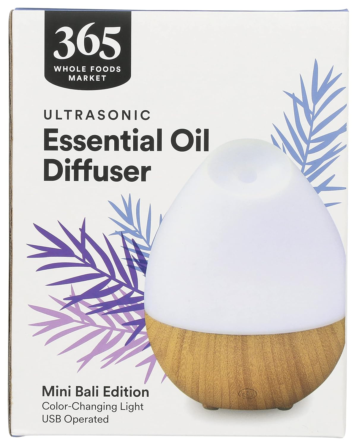 Amazon.com : Whole Foods Market, Ultrasonic Diffuser, Mini Bali ...