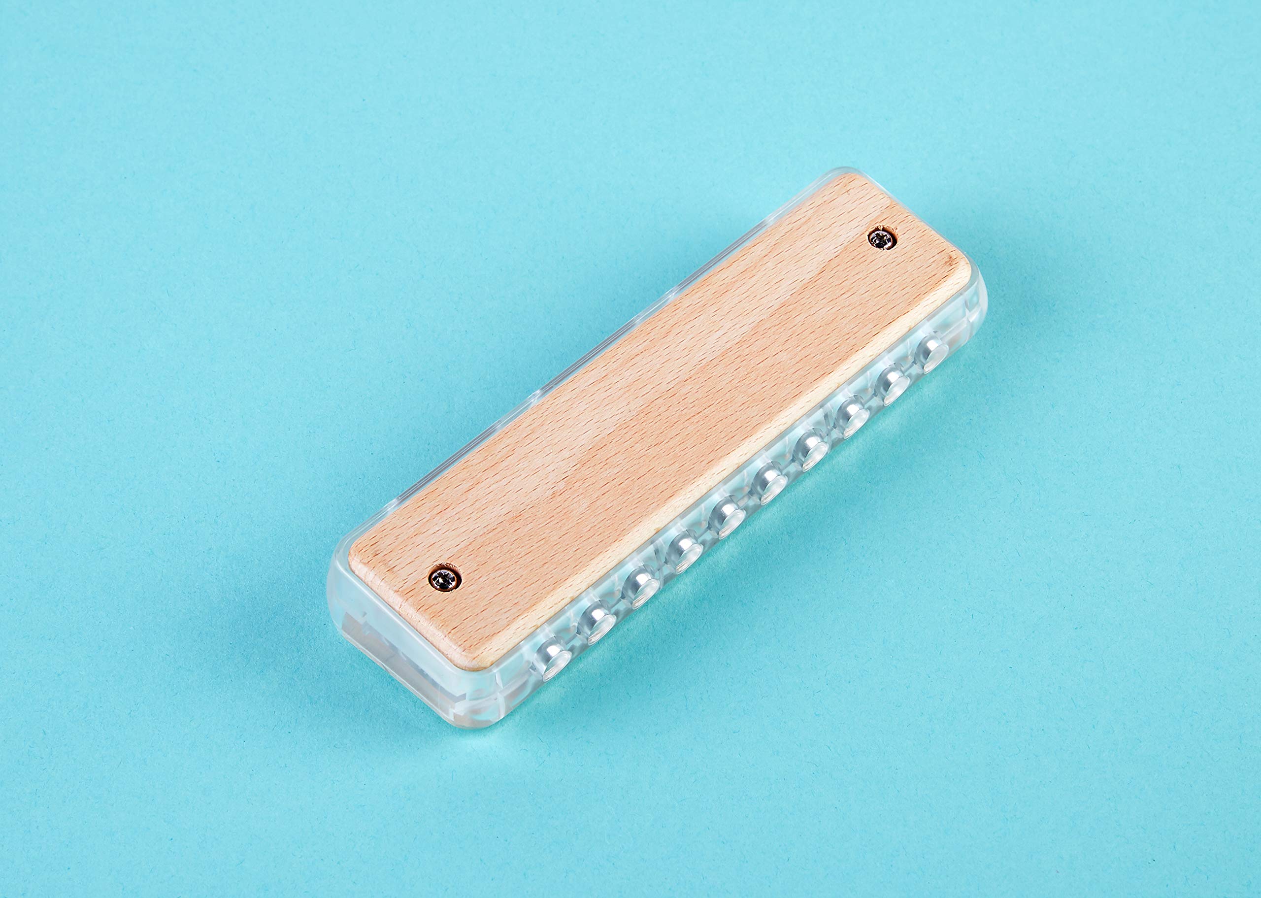 Snapklik.com : Hape Blues Harmonica 10 Hole Wooden Musical Instrument ...