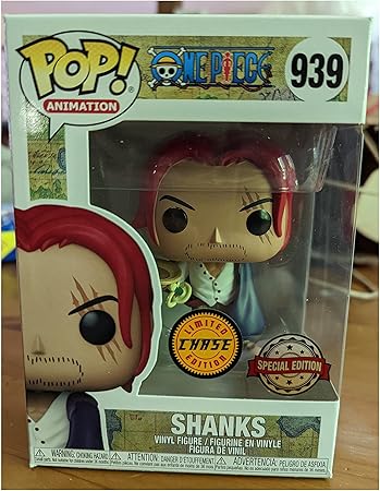 Amazon.com: Funko Pop! Shanks Chase Exclusive Figure : Toys & Games